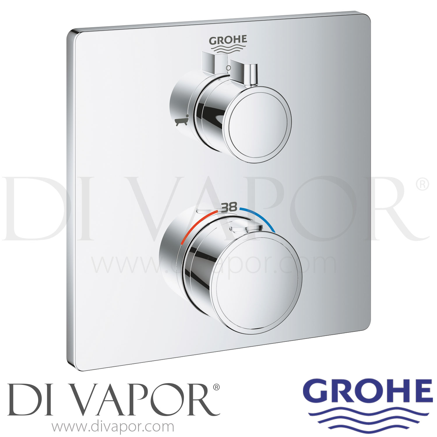 Grohe 24080000 Grohtherm Thermostatic Bath Tub Mixer Spare Parts