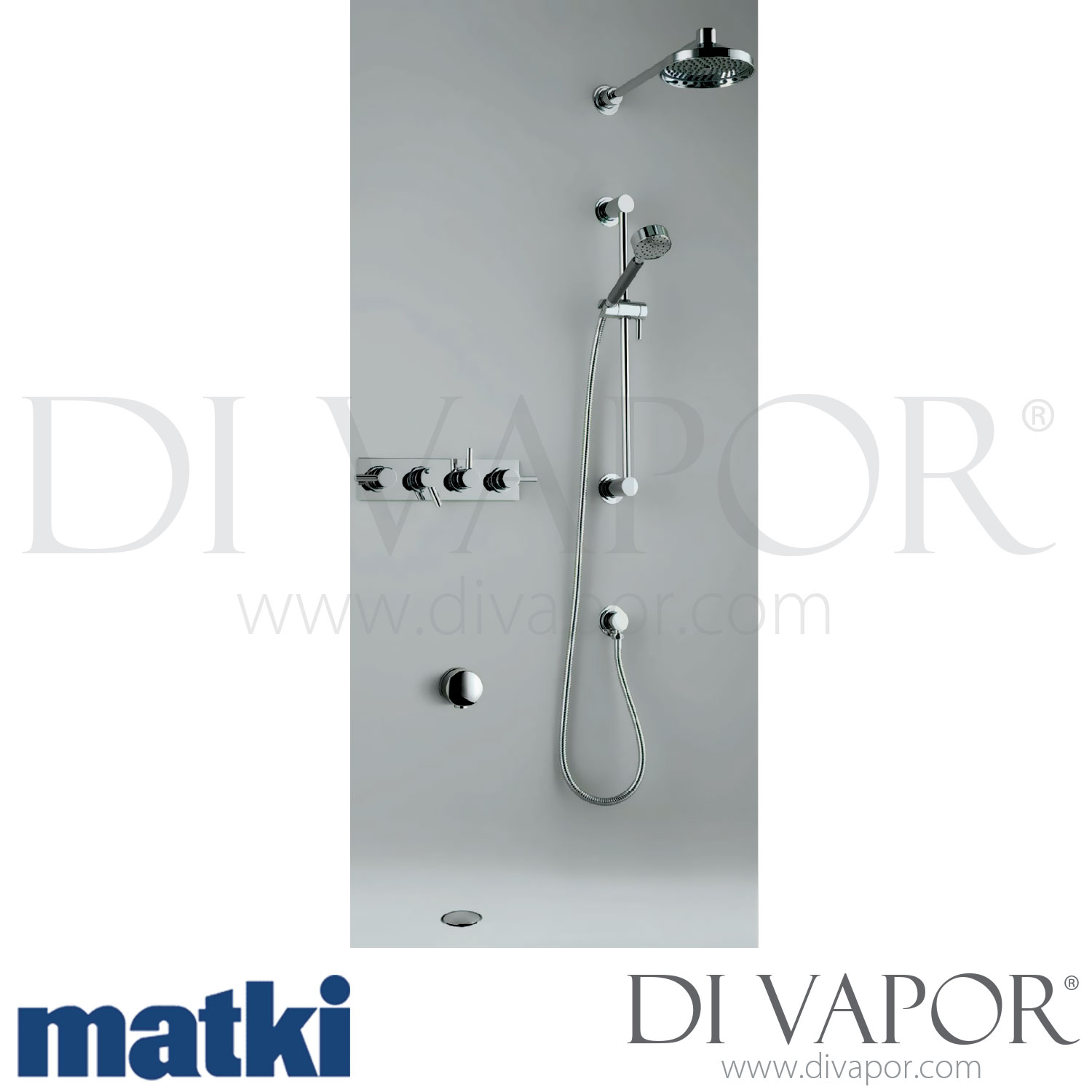 Matki 2415 Absolute Triple Outlet Thermostatic Shower Mixer Spare Parts