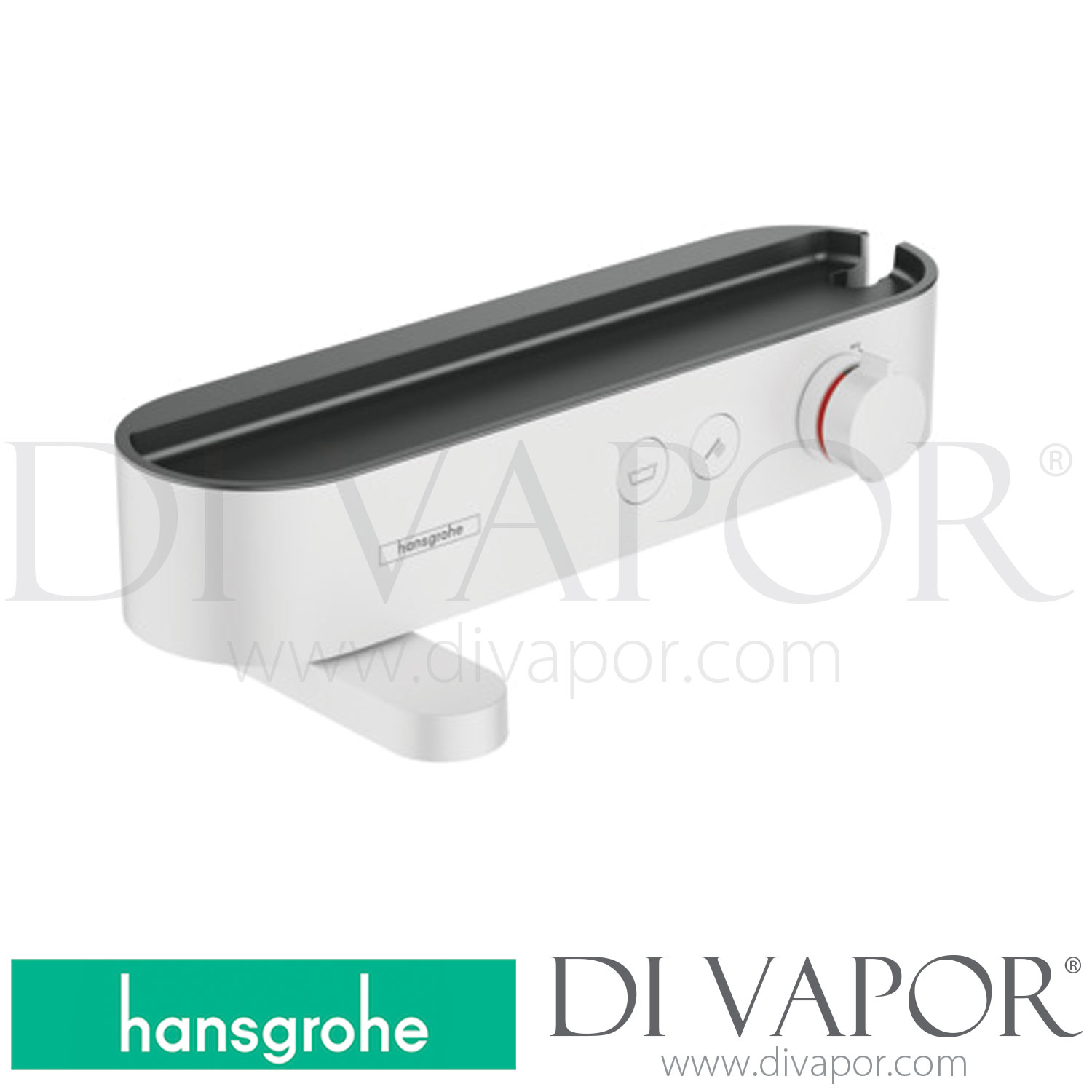 Hansgrohe 24340700 ShowerTablet Select Bath Thermostat 400 for Exposed ...