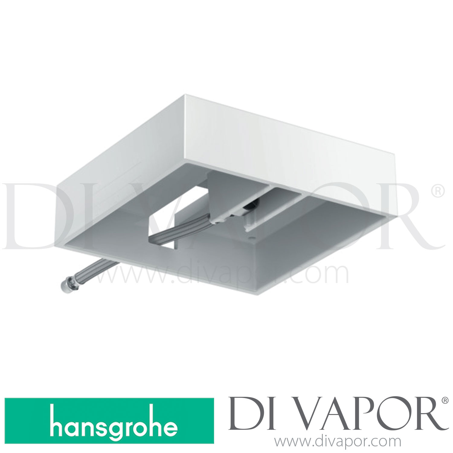Hansgrohe 26254180 Raindance E Basic Set for Overhead Shower 400/400 ...