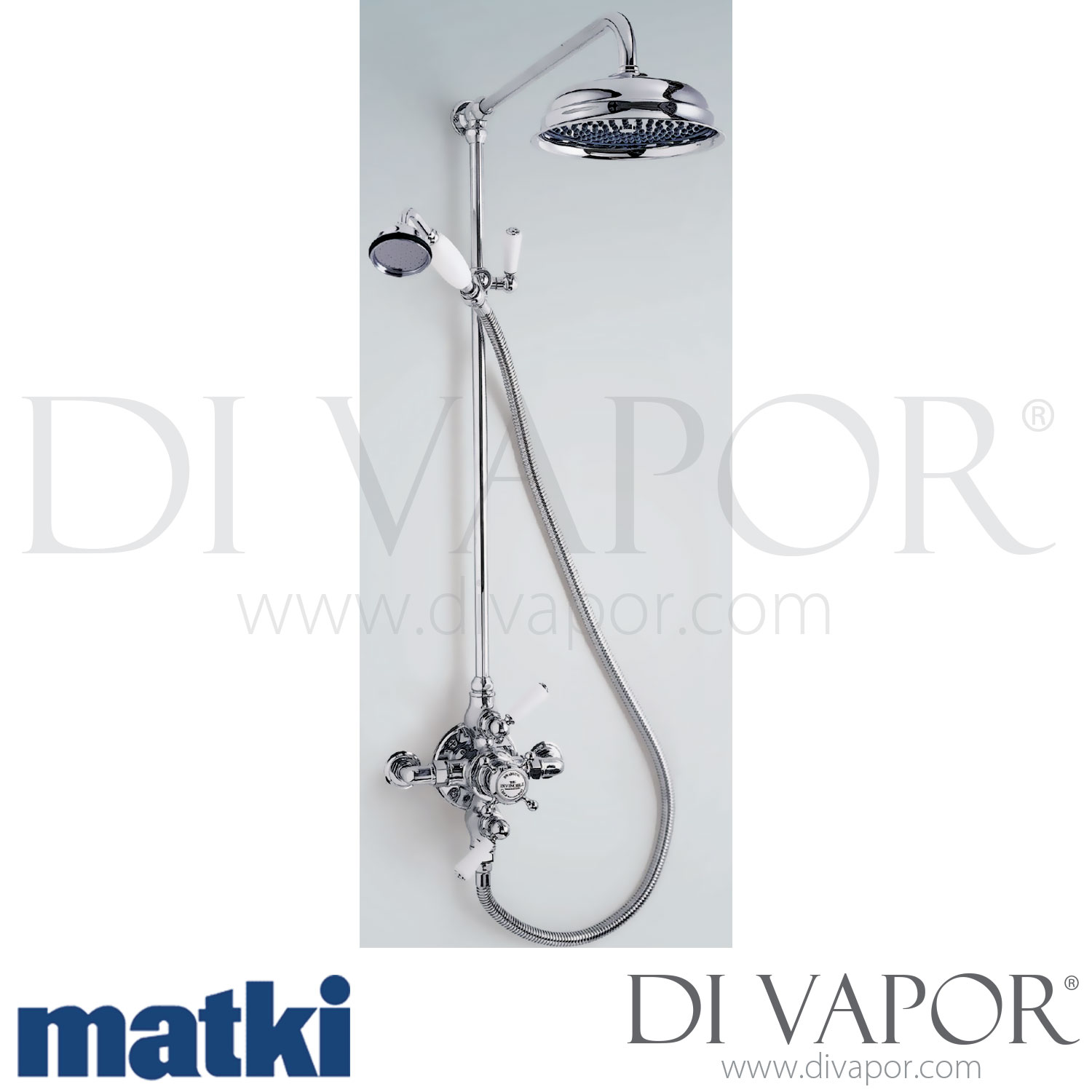 Matki Swadling 2727 Invincible Exposed Dual Control Thermostatic Shower ...