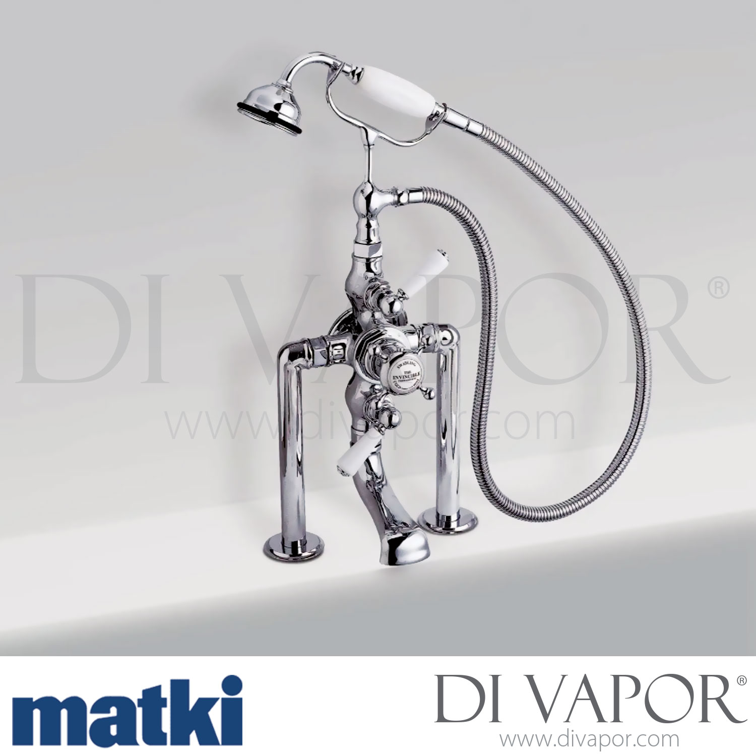 Matki 2728 Invincible Exposed Deck Mounted Thermostatic Bath Shower ...