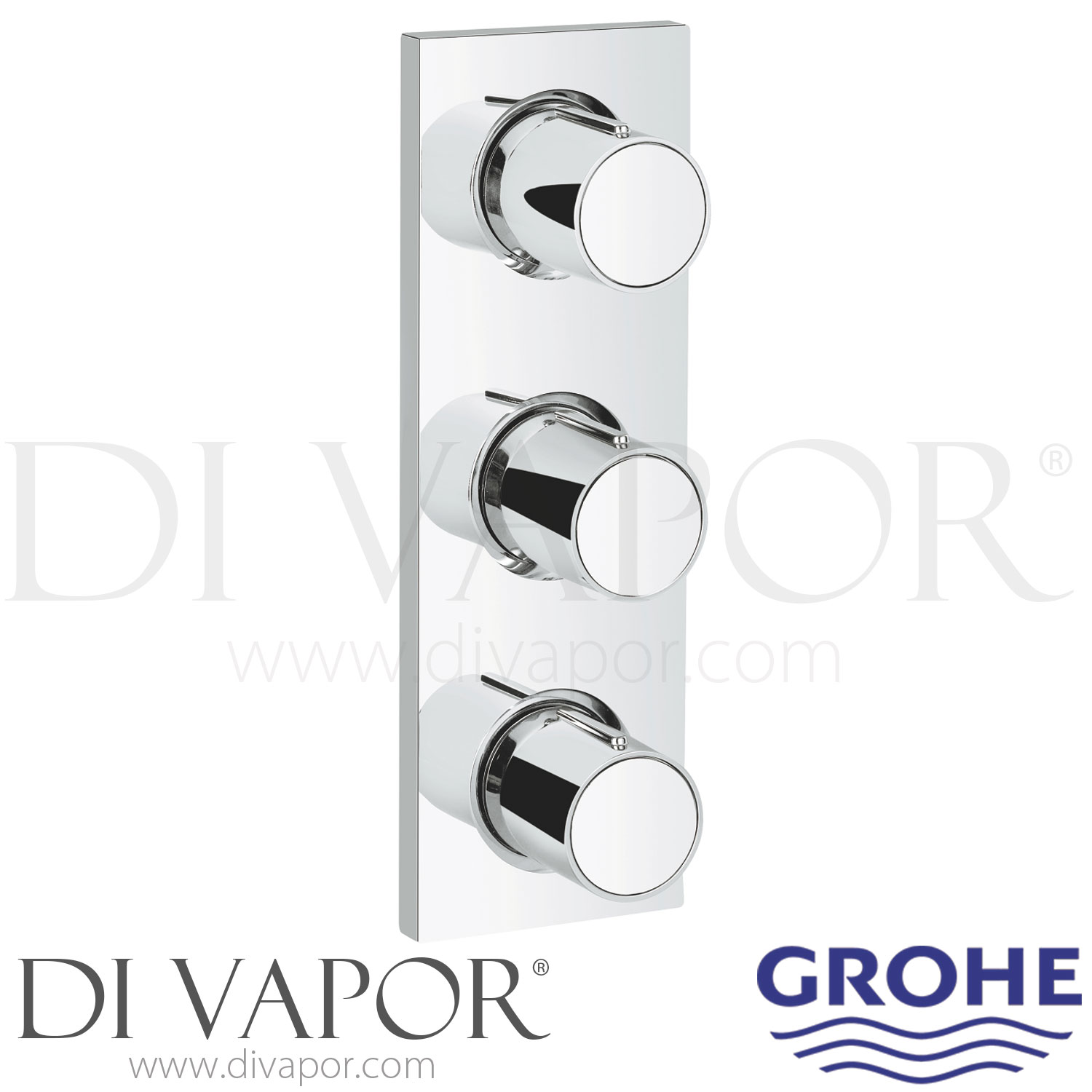 Grohe 27625000 Grohtherm F Triple Volume Control Trim Spare Parts