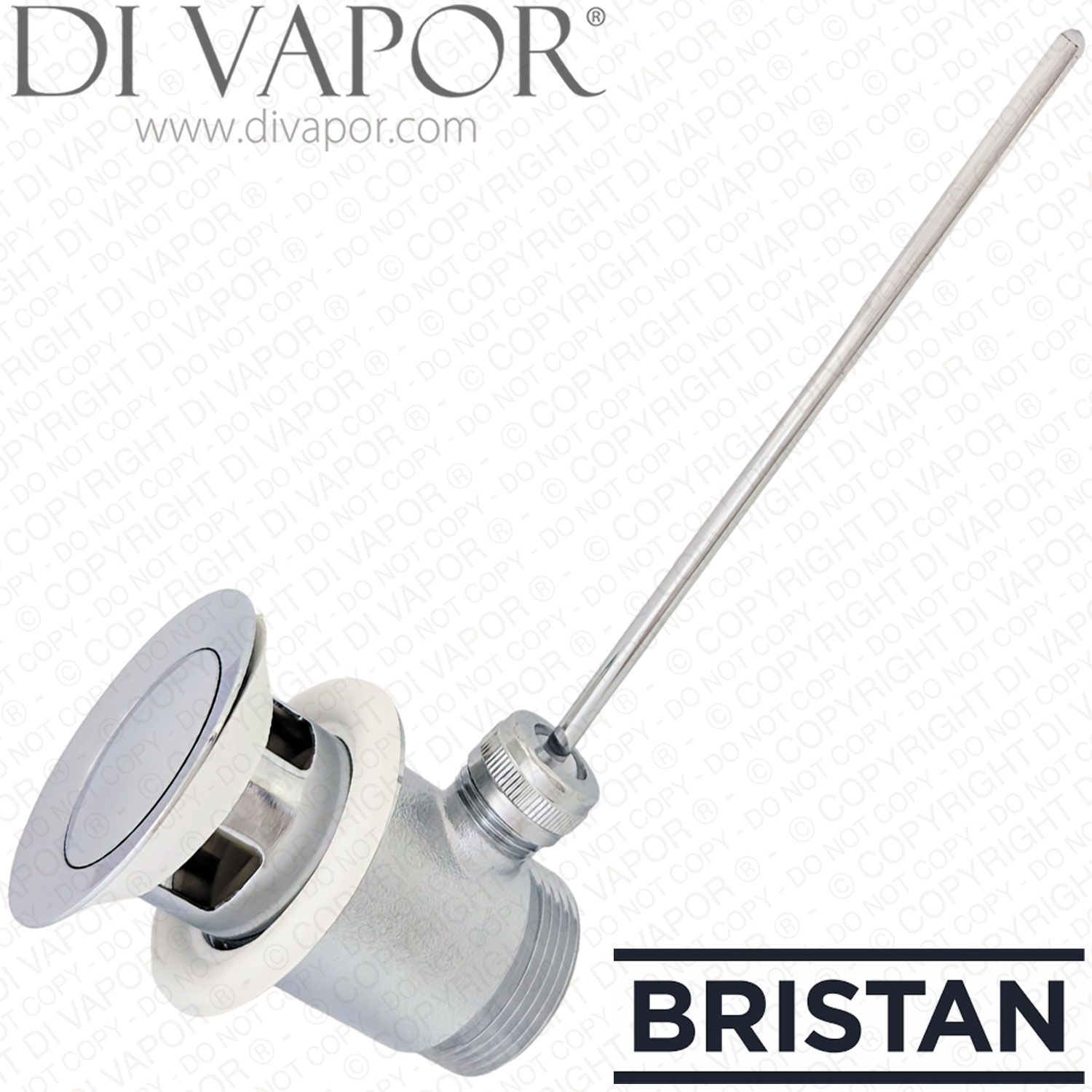 Bristan 2781202101 Pop-Up Waste Assembly (Chrome) for Colonial Bidet ... Bristan 2781202101 Pop-Up Waste Assembly (Chrome) for Colonial Bidet ...
