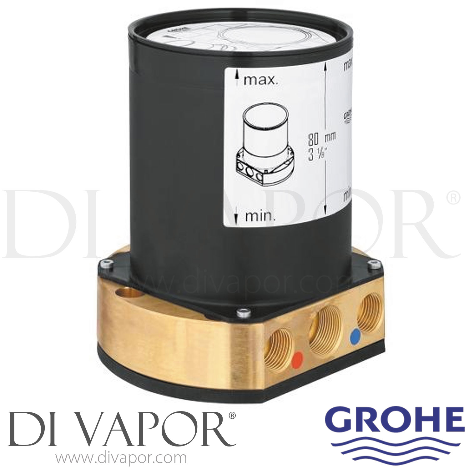 Grohe 29038000 (1/2 Inch) Rough-In Set Spare Parts