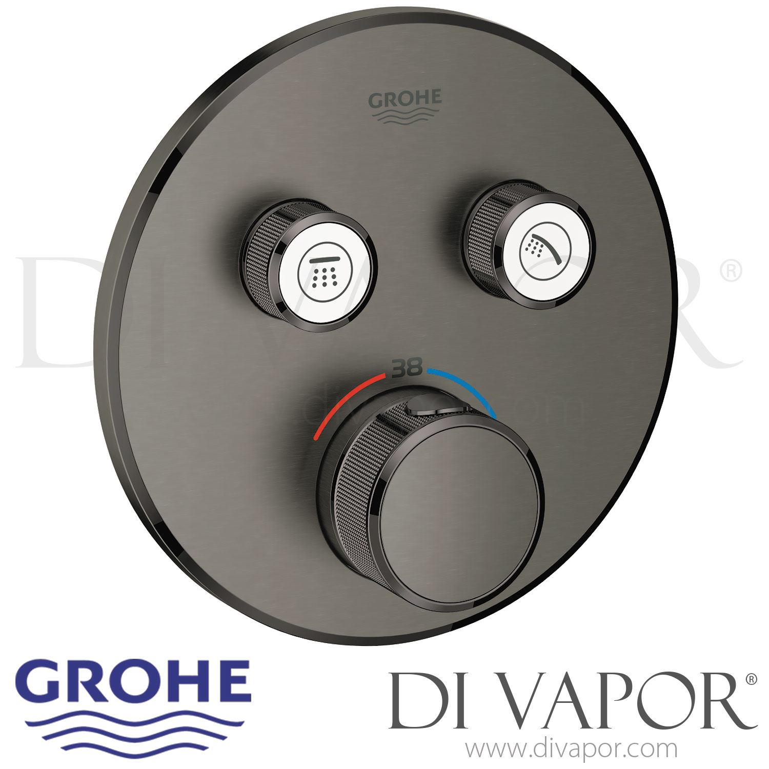 Grohe 29119AL0 Grohtherm Smartcontrol Thermostat for Concealed ...