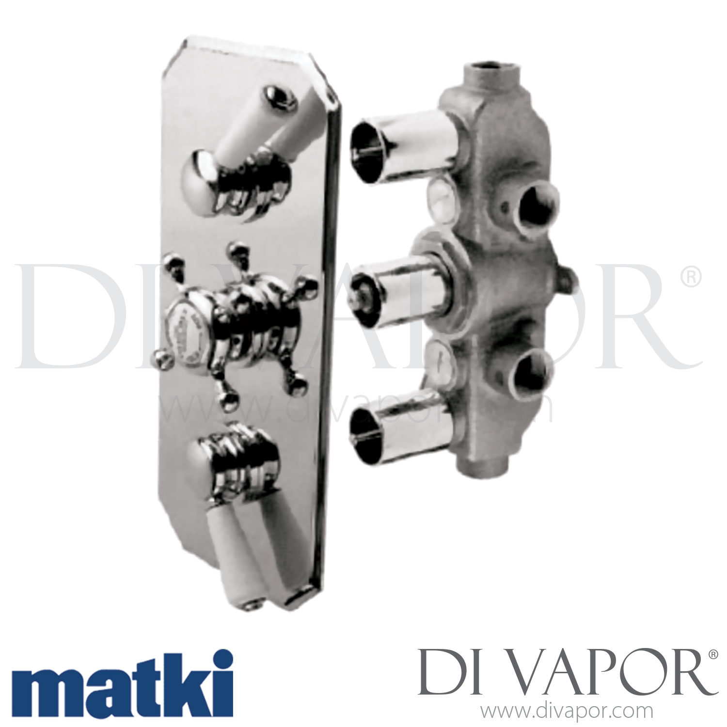 Matki Swadling 2920 Invincible Rectangular Concealed Shower Valve Spare ...