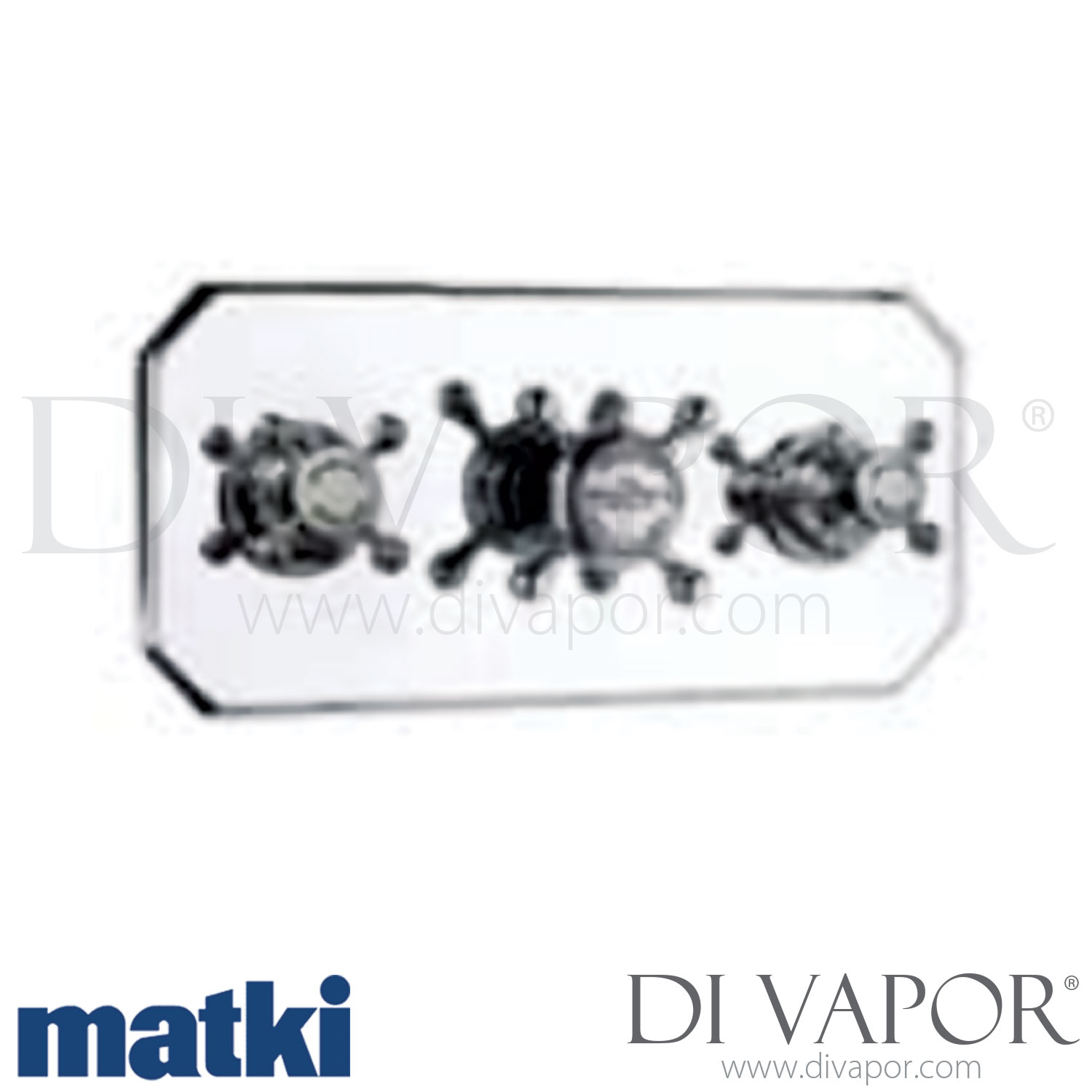 Matki Swadling 2920X Invincible Rectangular Concealed Shower Valve ...