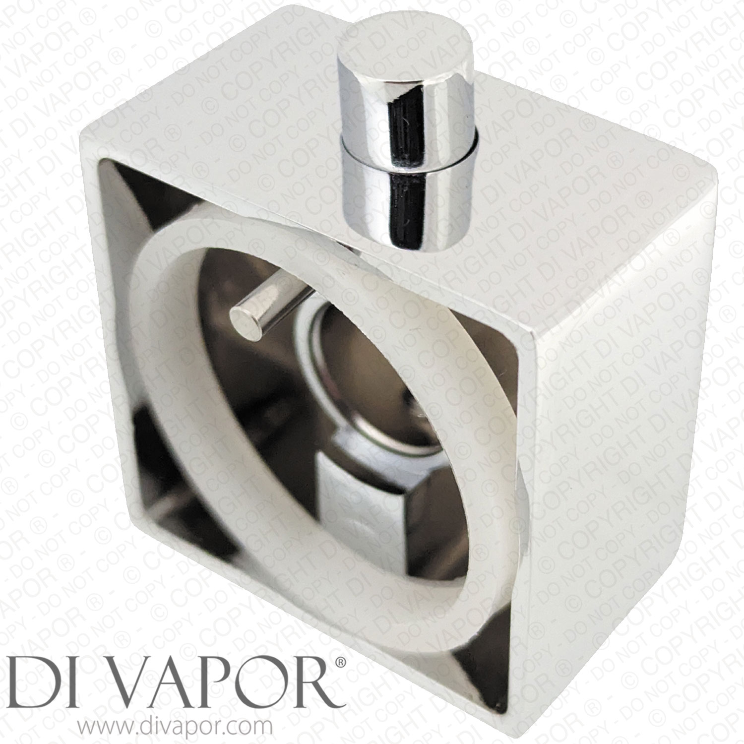 Square 42mm x 42mm Temperature Control Handle for 2B673A Thermostatic ...