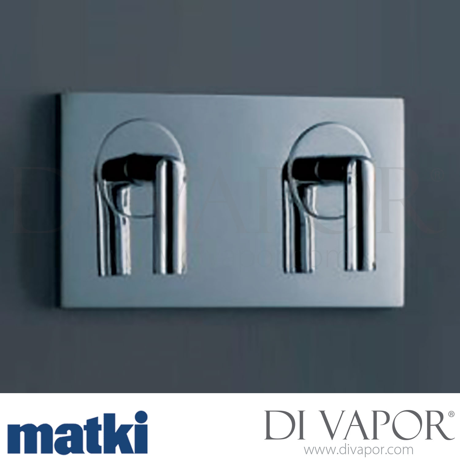 Matki 2C/7003 Absolute2 Contemporary Concealed Single/Dual Outlet ...