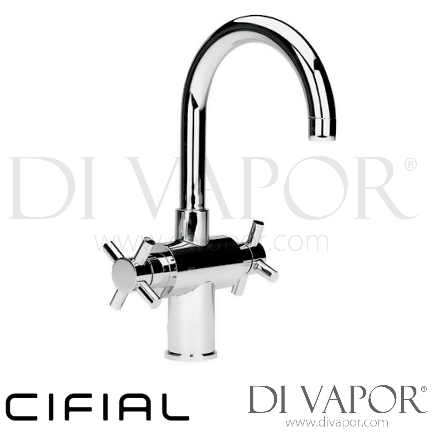 Cifial 31004TB.U Techno X300 Mono Basin Mixer Tap Spare Parts
