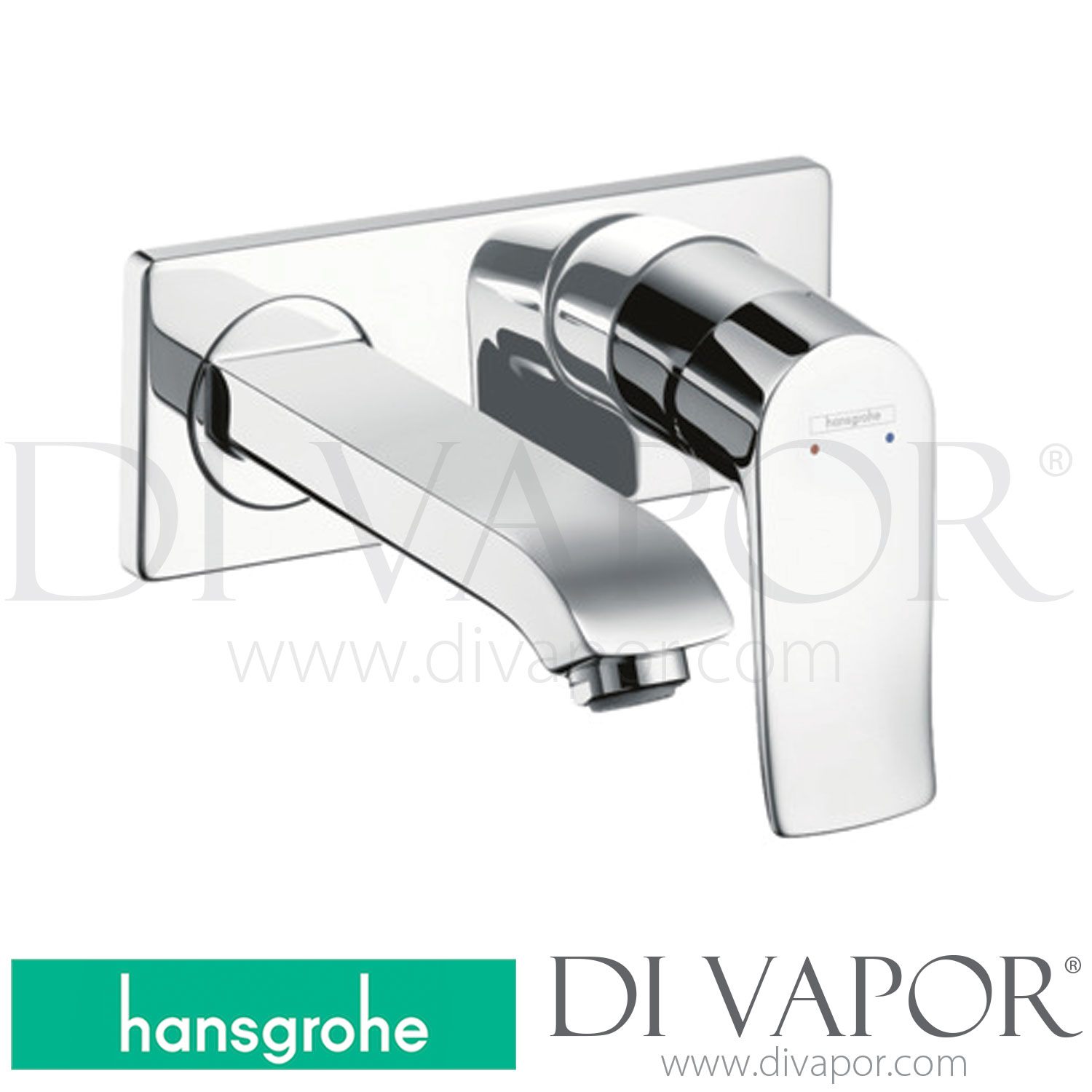 Hansgrohe 31085007 Metris Single Lever Basin Mixer for Concealed ...