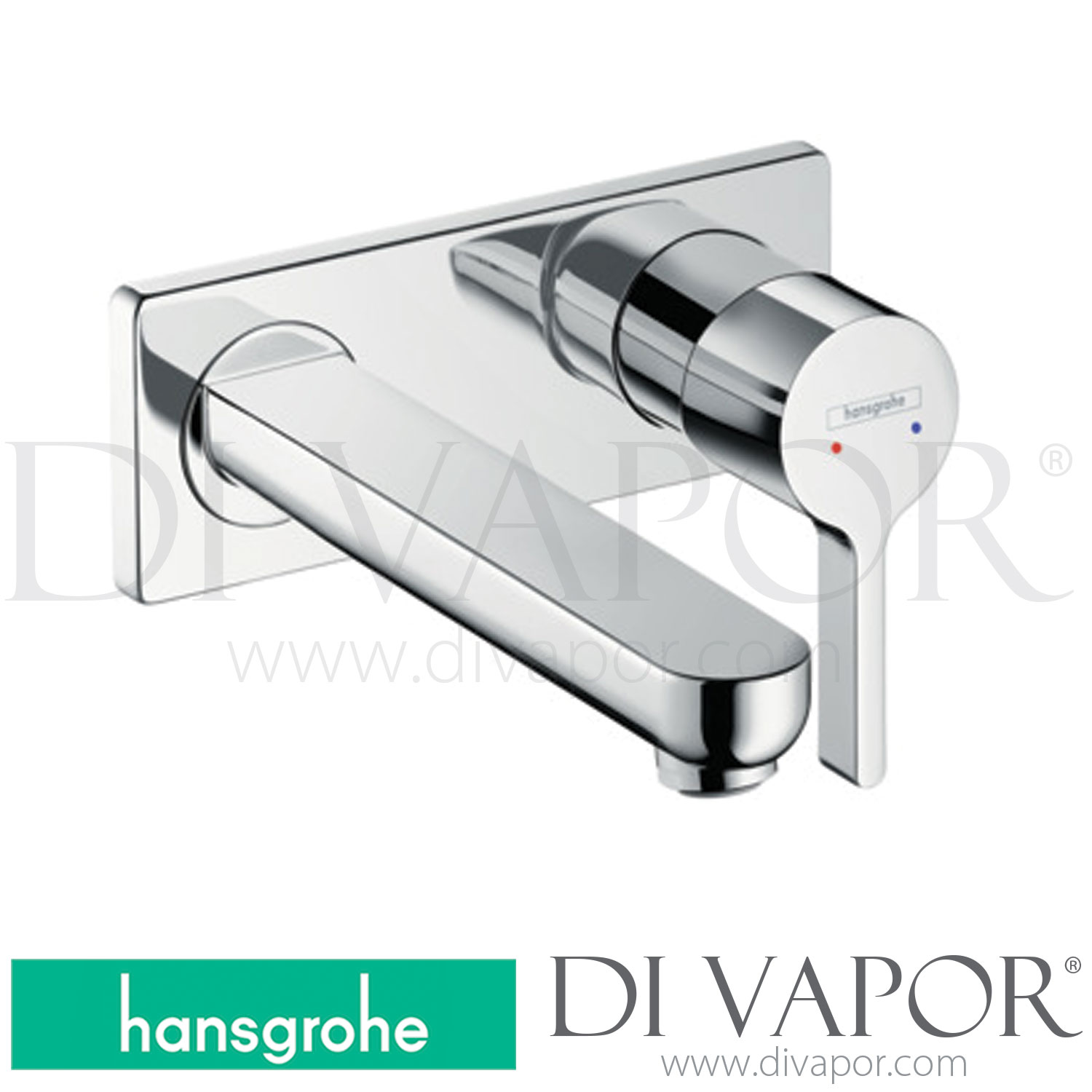 Hansgrohe 31163007 Metris S Single Lever Basin Mixer for Concealed ...