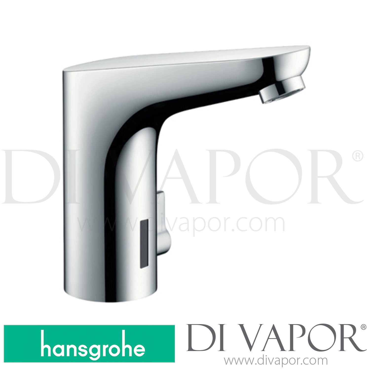 Hansgrohe 31173000 Focus Electronic Basin Mixer 130 with Temperature ...