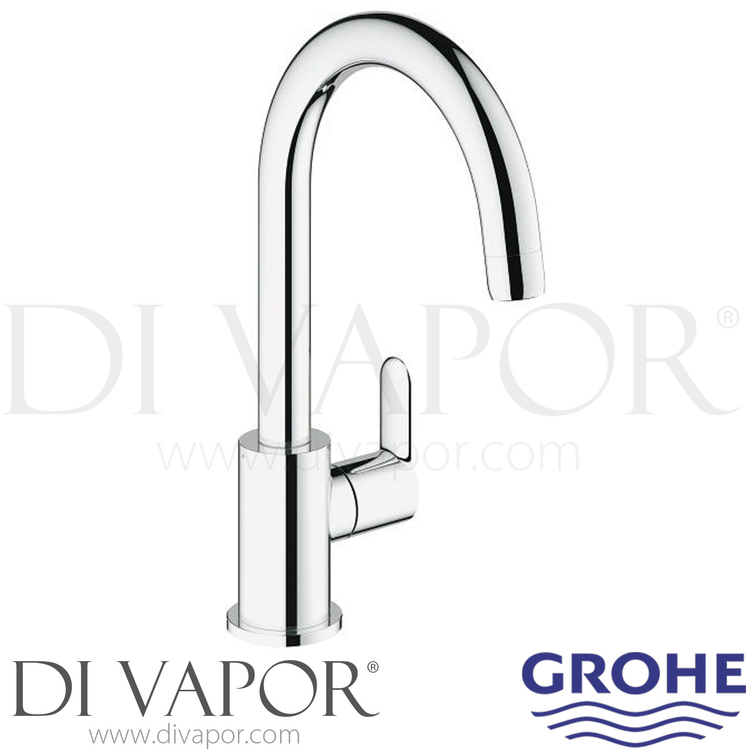 Grohe 31223000 BauEdge Sink Tap (1/2 Inch) Spare Parts