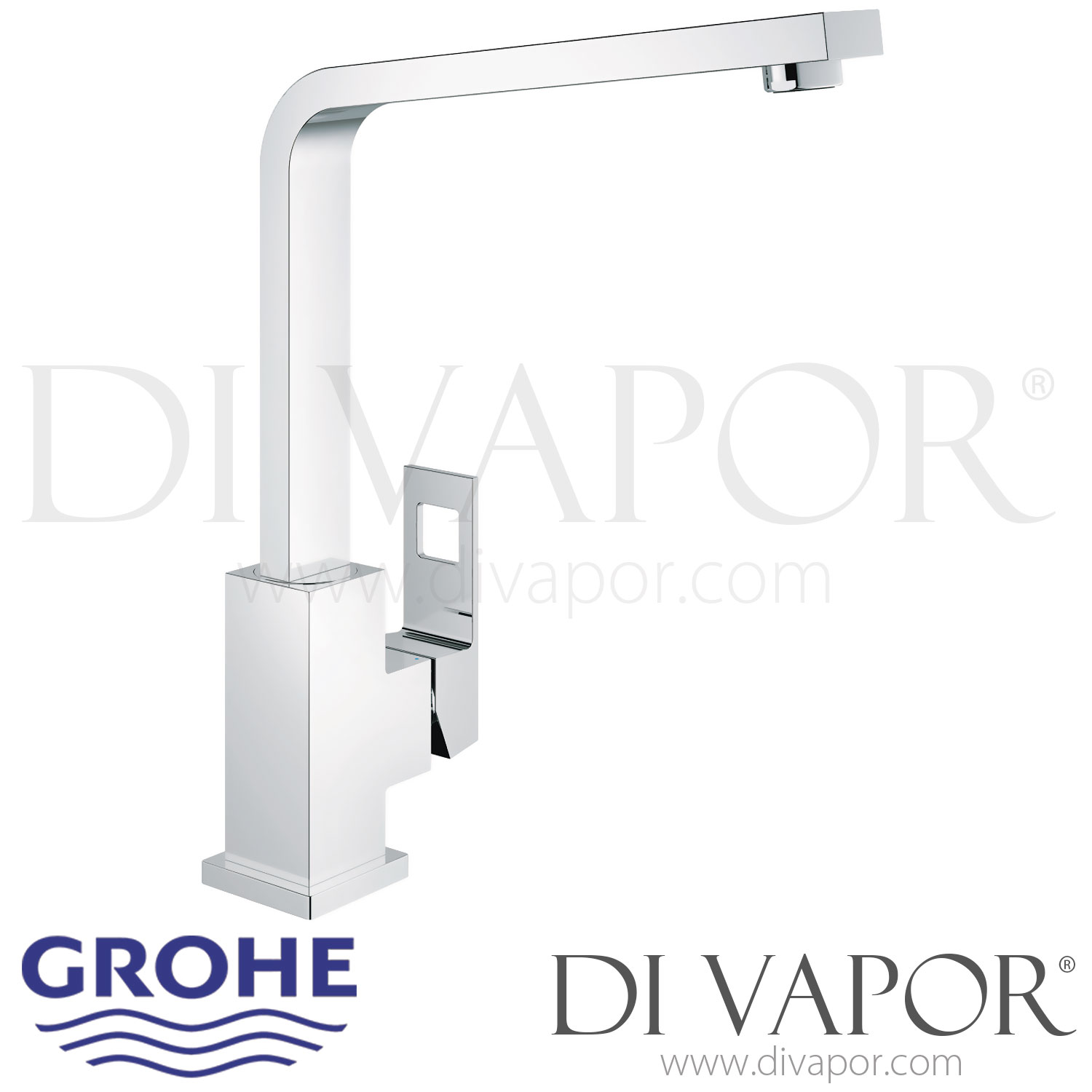 Grohe 31255000 Eurocube Single-Lever Sink Mixer (1/2 Inch) Spare Parts