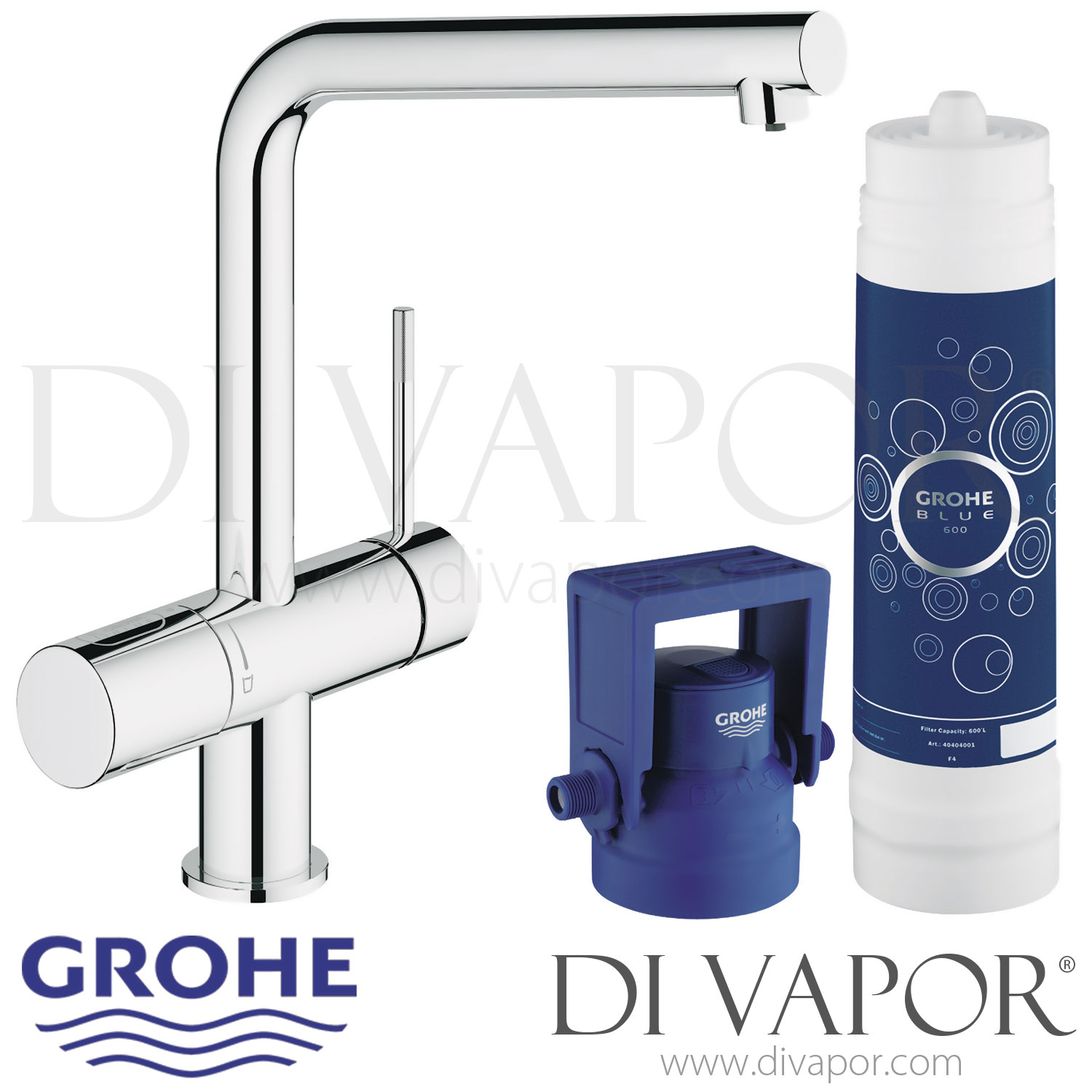 Grohe 31345002 Blue Pure Minta Starter Kit Spare Parts