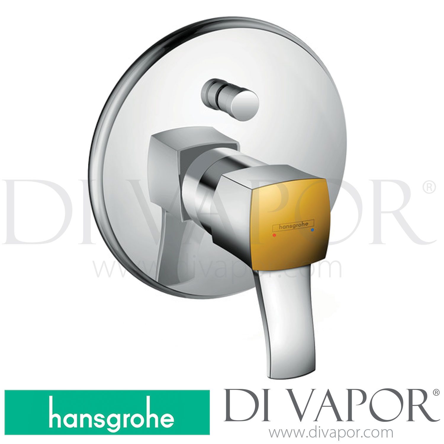 Hansgrohe 31345090 Metropol Classic Single Lever Bath Mixer for ...