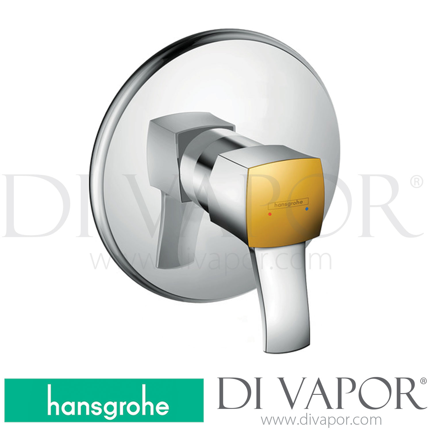 Hansgrohe 31365090 Metropol Classic Single Lever Shower Mixer for ...