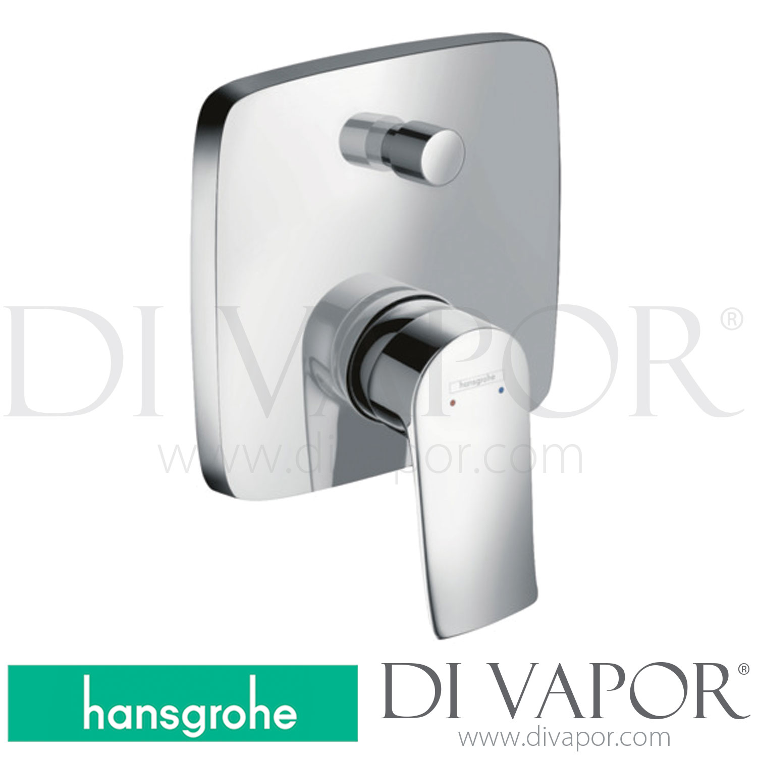 Hansgrohe 31454000 Metris Single Lever Bath Mixer for Concealed ...