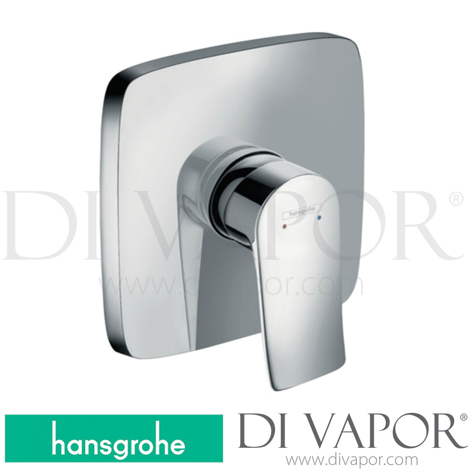 Hansgrohe 31456007 Metris Single Lever Shower Mixer for Concealed ...