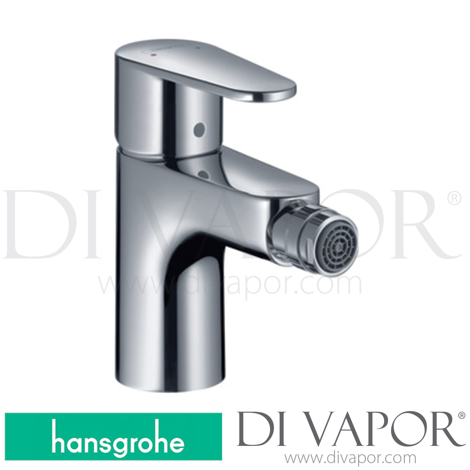Hansgrohe 31622000 Talis E? Single Lever Bidet Mixer with Pop-Up Waste ...