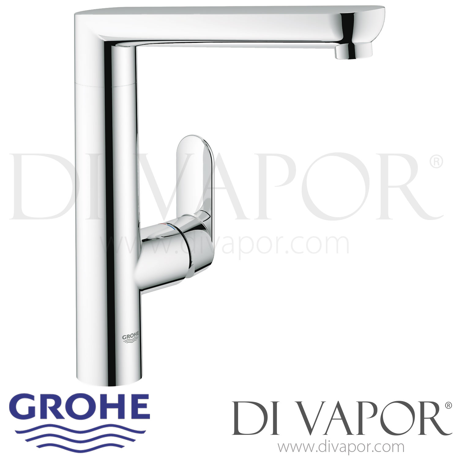 Grohe K7 Single-Lever Sink Mixer - 2008 to 2016 - Kitchen Tap Spare ...