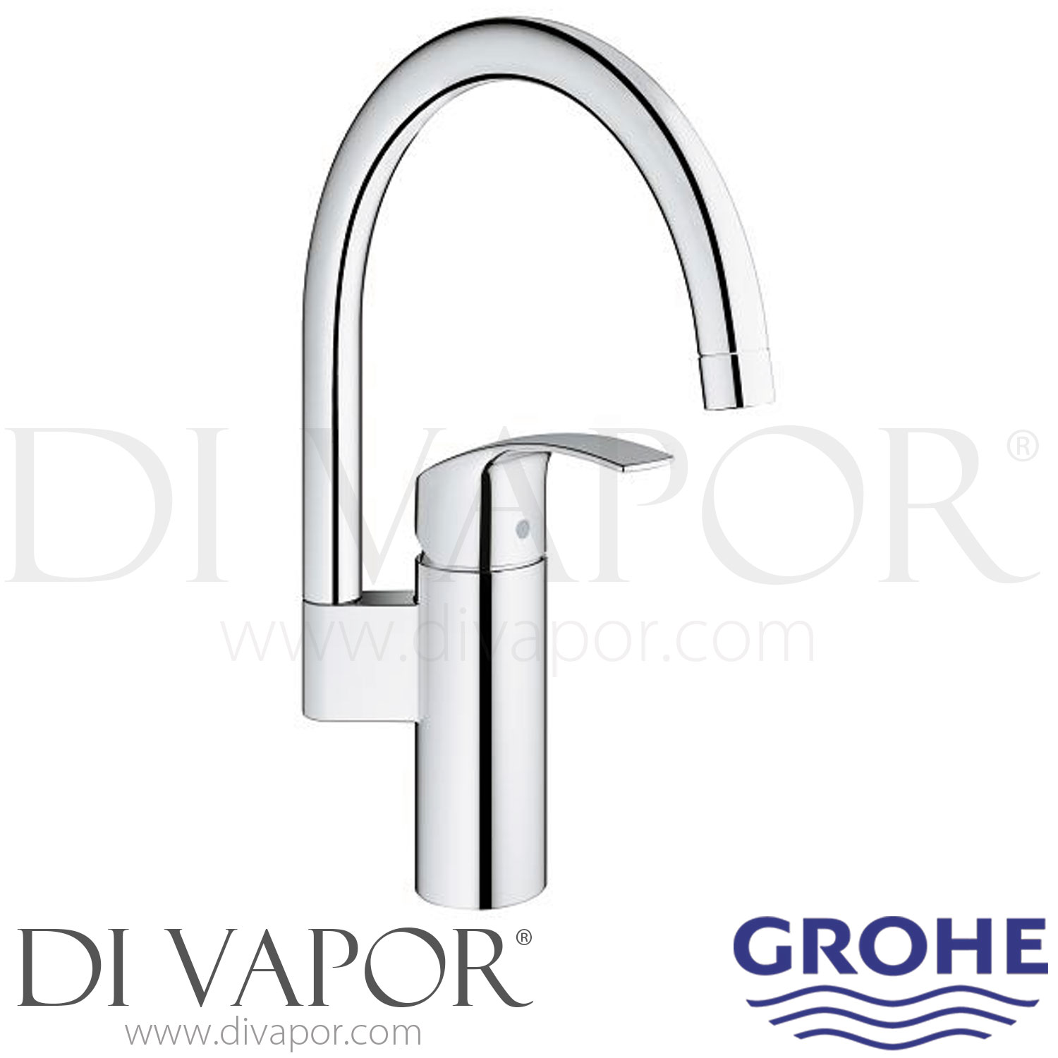 Grohe 32223002 Eurosmart Single-Lever Sink Mixer (1/2 Inch) Spare Parts
