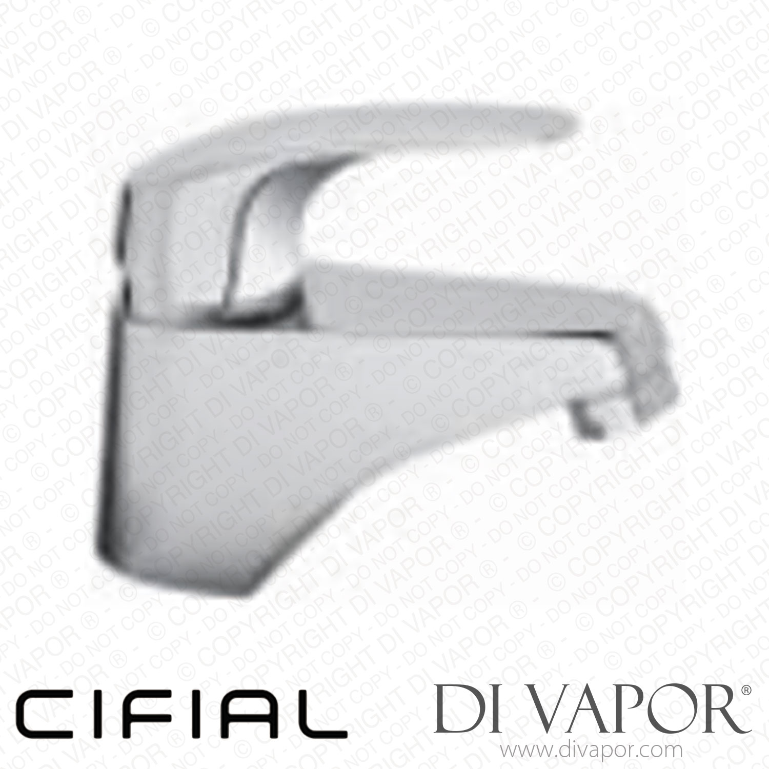 Cifial 32403IM-625 Style Nova Image Single Lever Basin Mixer Tap with ...