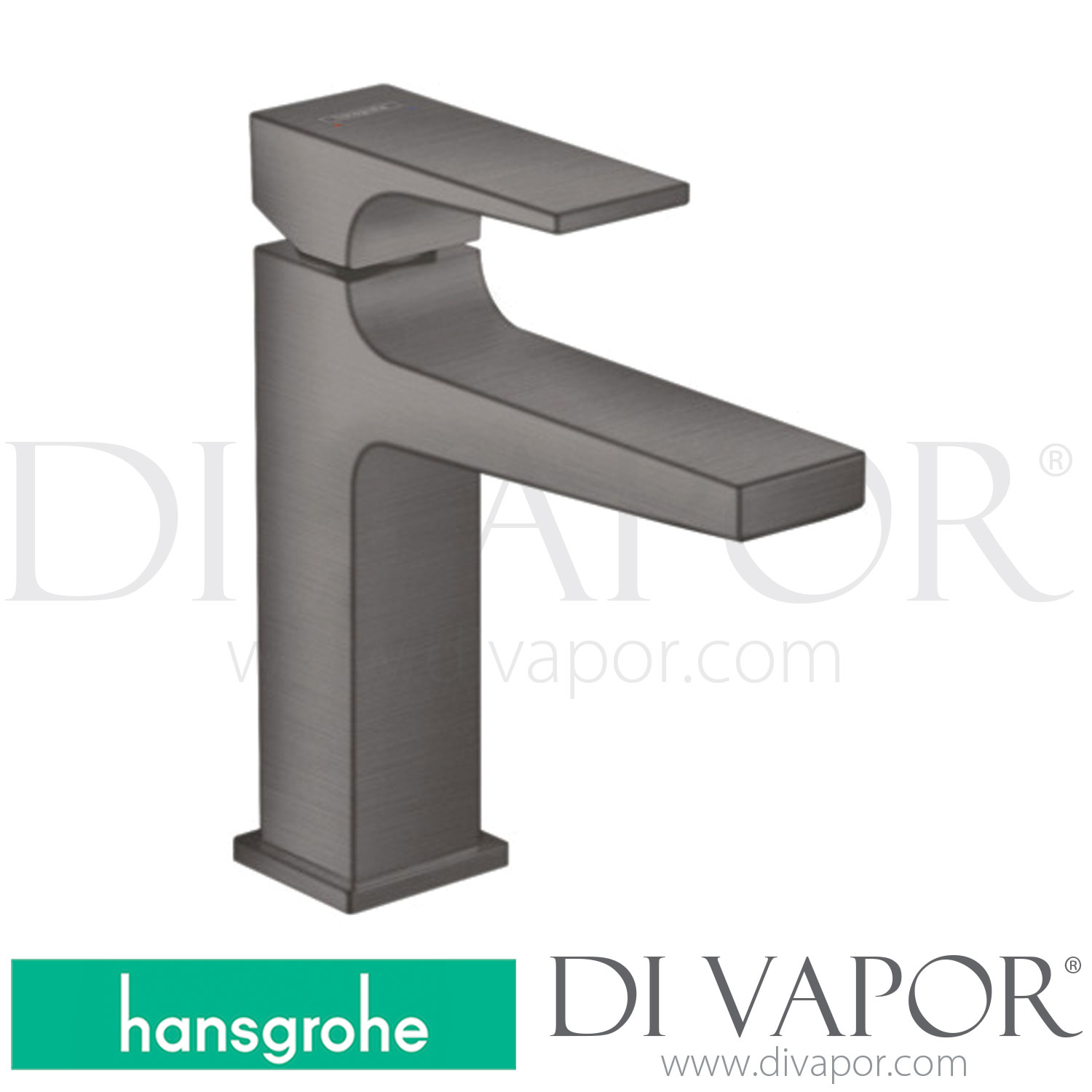 Hansgrohe 32507340 Metropol Single Lever Basin Mixer 110 with Lever ...