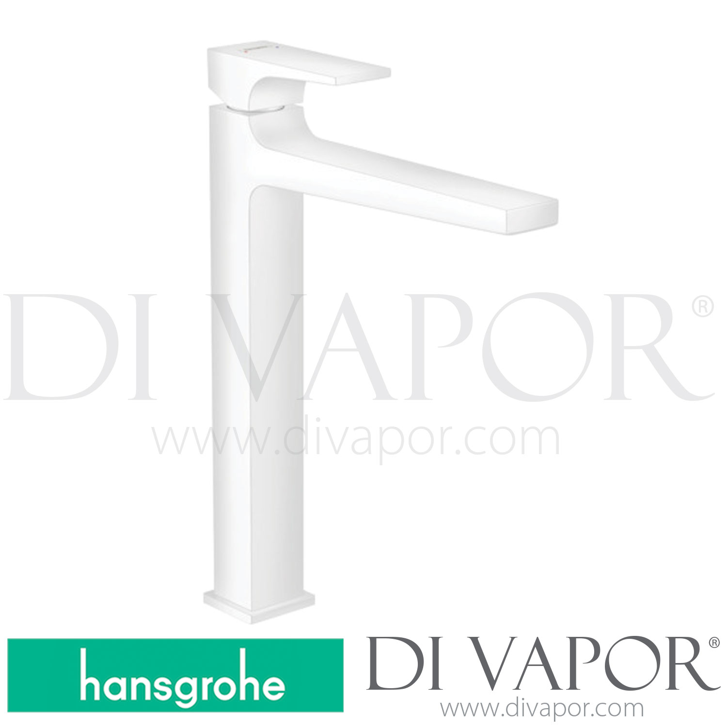 Hansgrohe 32512700 Metropol Single Lever Basin Mixer 260 with Lever ...
