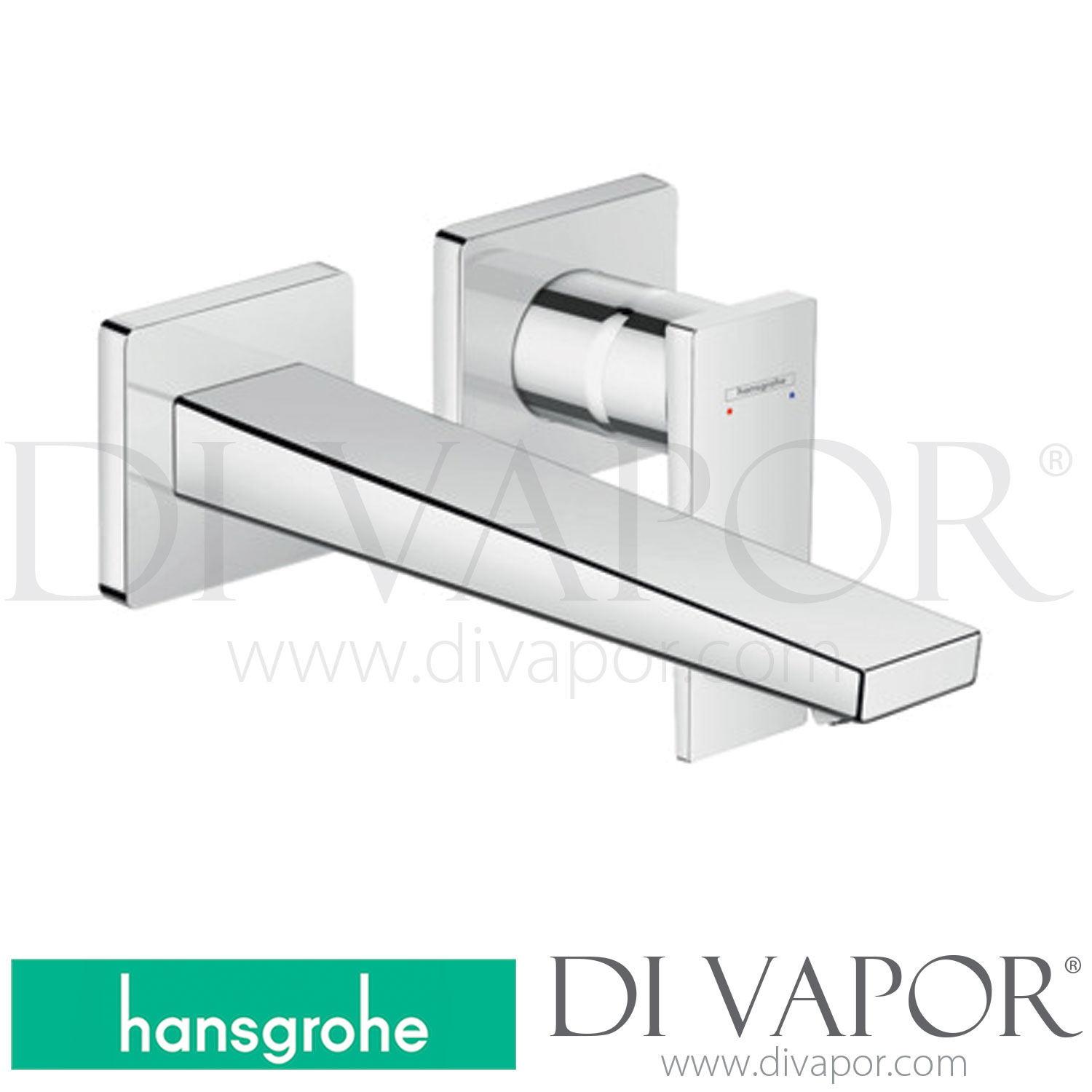 Hansgrohe 32526000 Metropol Single Lever Basin Mixer for Concealed ...