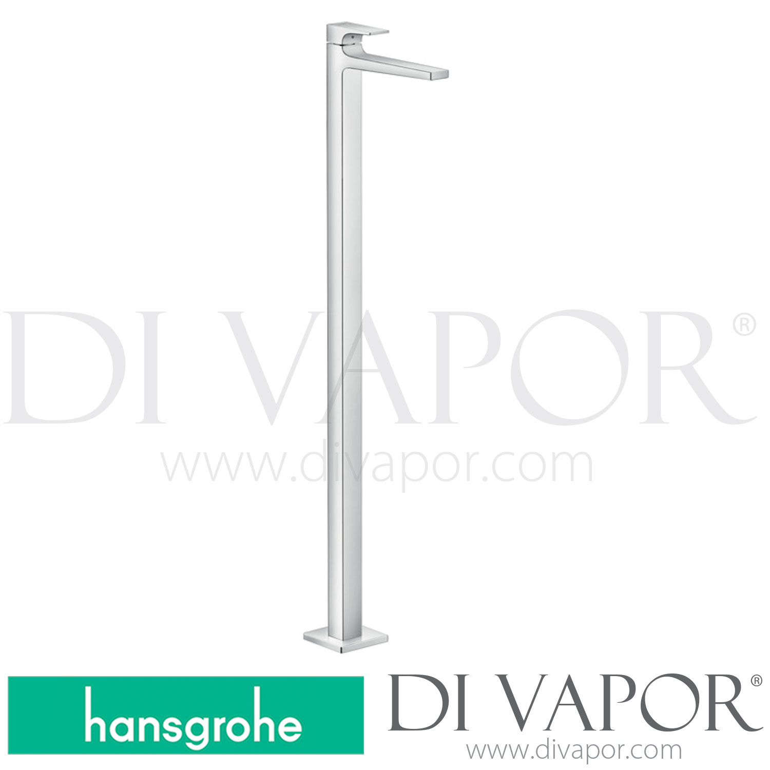 Hansgrohe 32530000 Metropol Single Lever Basin Mixer Floor-Standing ...