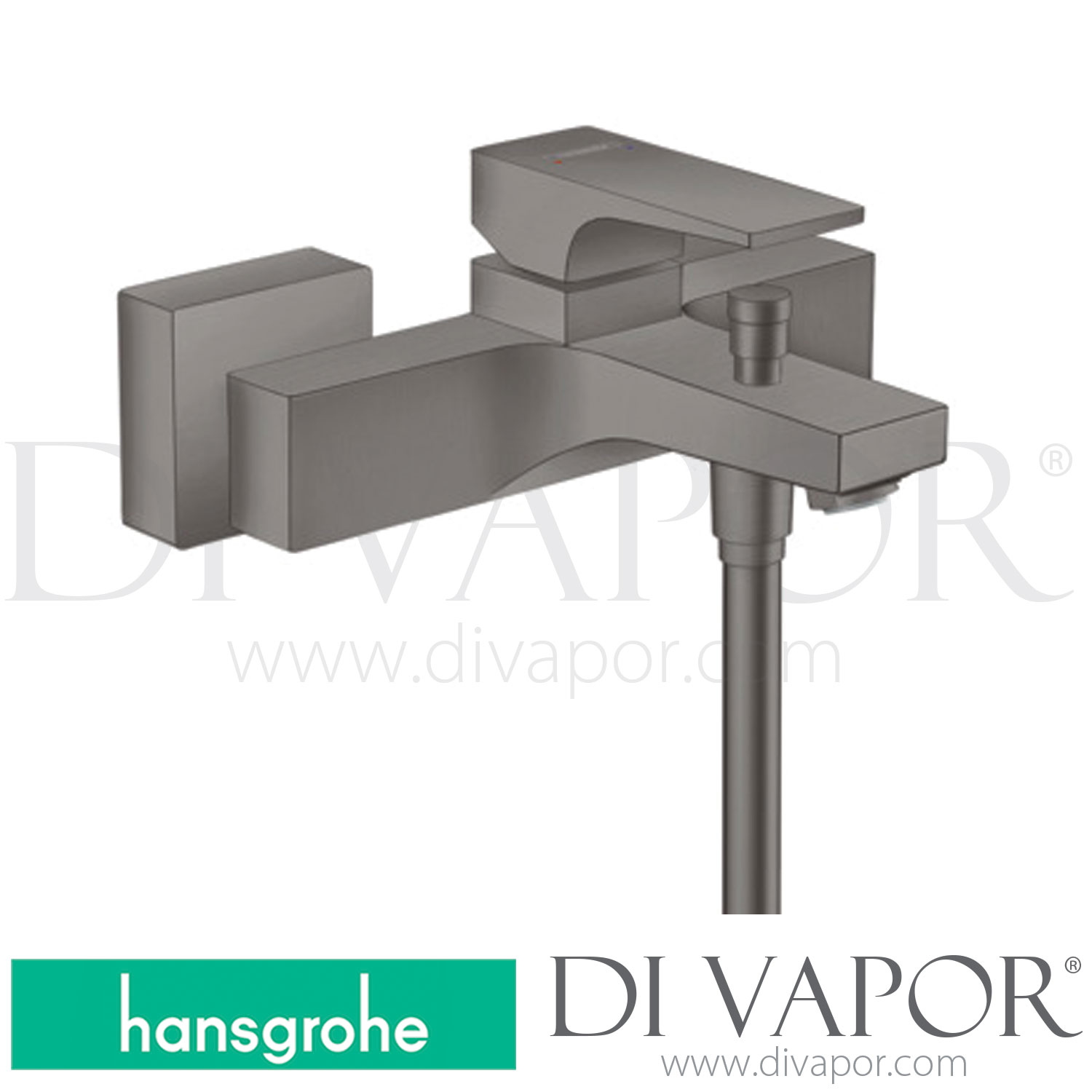 Hansgrohe 32540340 Metropol Single Lever Bath Mixer for Exposed ...