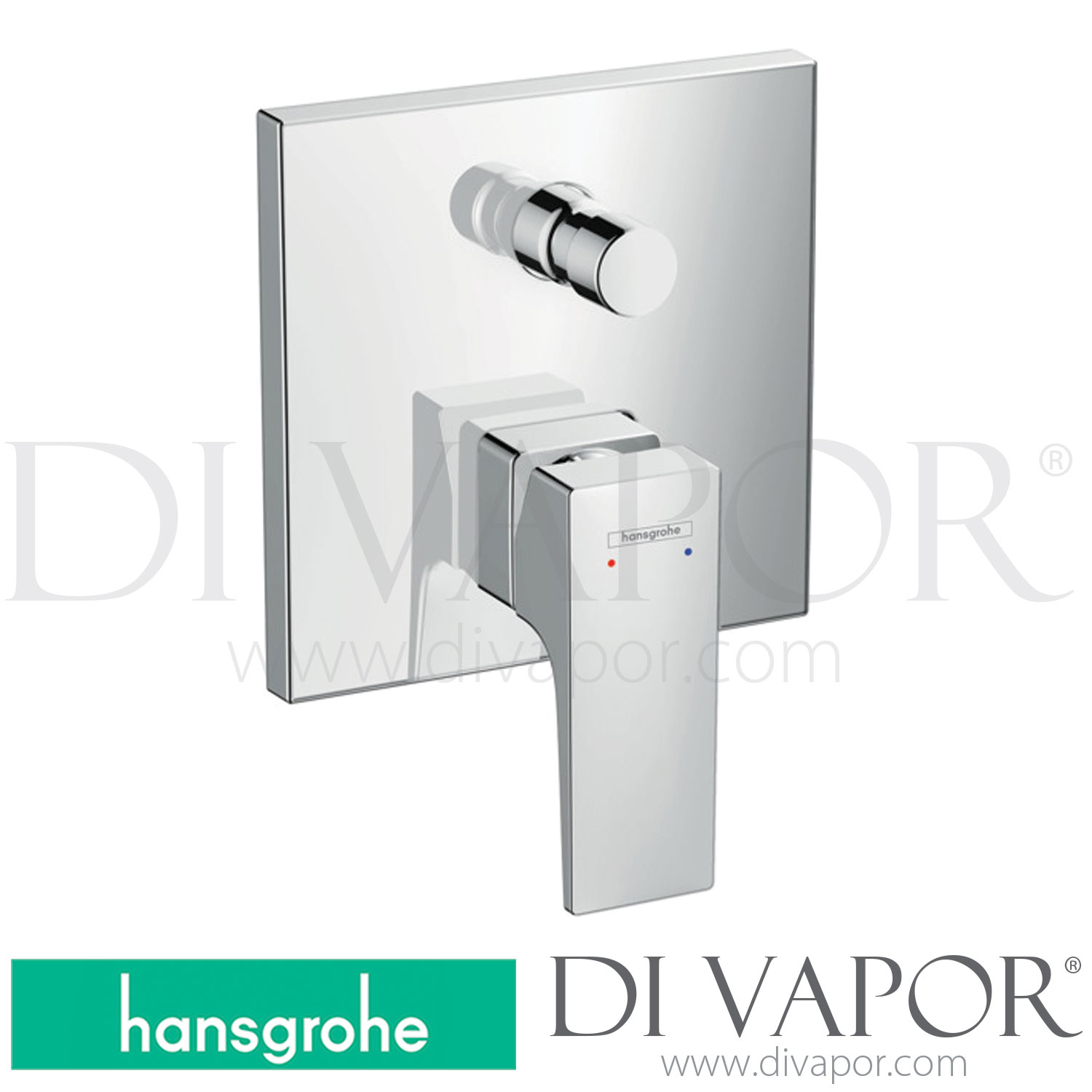 Hansgrohe 32546000 Metropol Single Lever Bath Mixer for Concealed ...