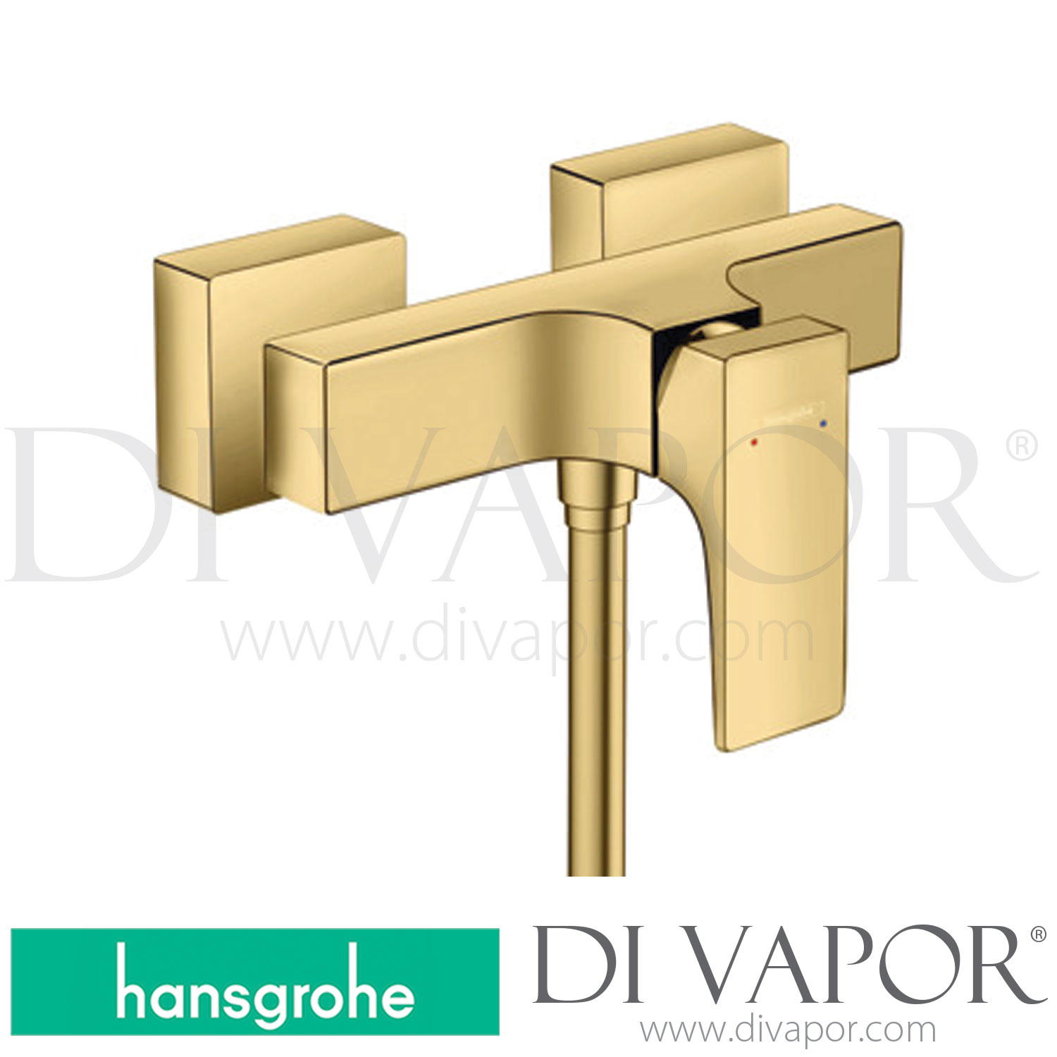 Hansgrohe 32560990 Metropol Single Lever Shower Mixer for Exposed ...