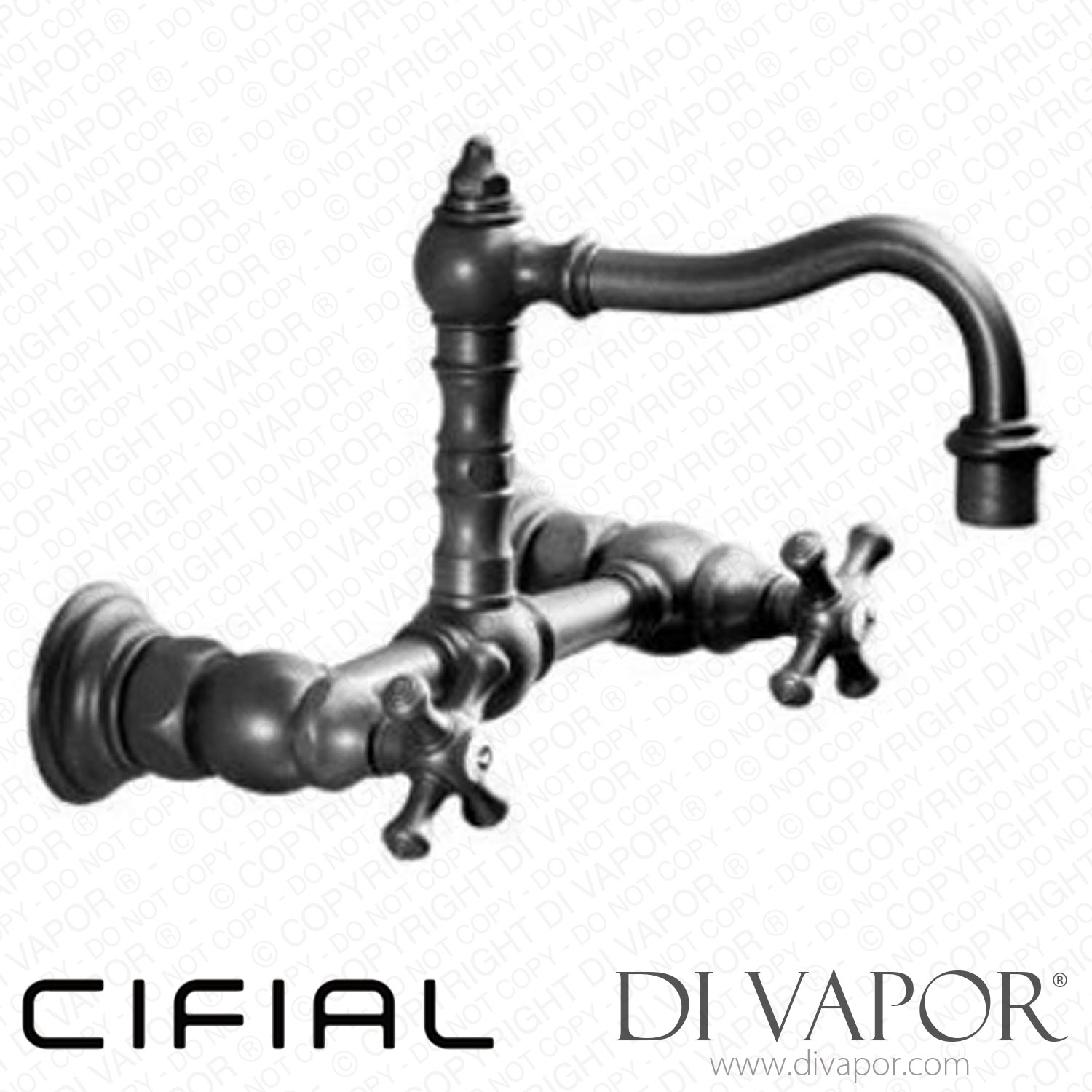 Cifial 32603EDQ Edwardian 9 Inch 2 Hole Wall Mounted Mixer Spare Parts