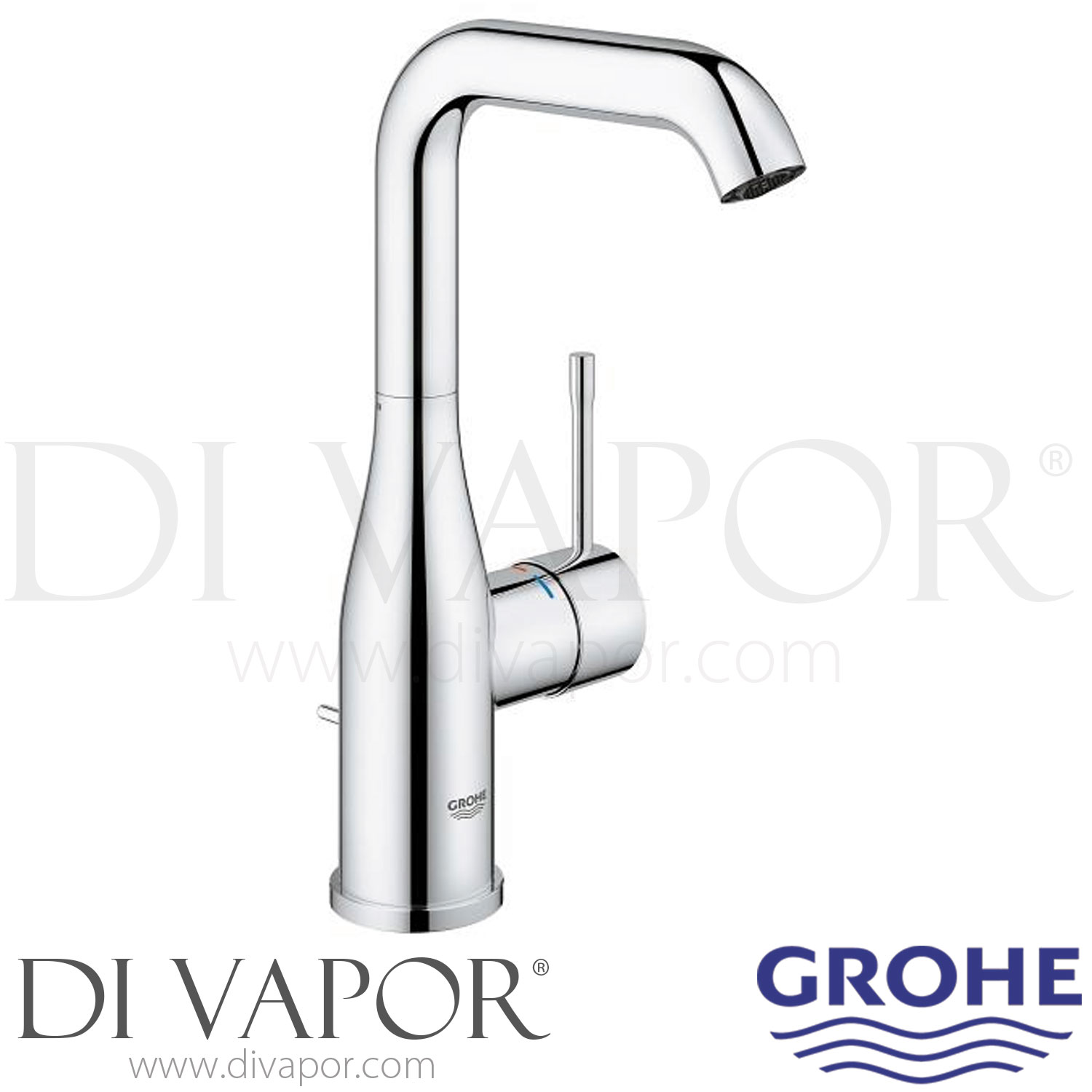Grohe Essence Single-Lever Basin Mixer L-Size - 11/18 and 12/20 - Tap ...