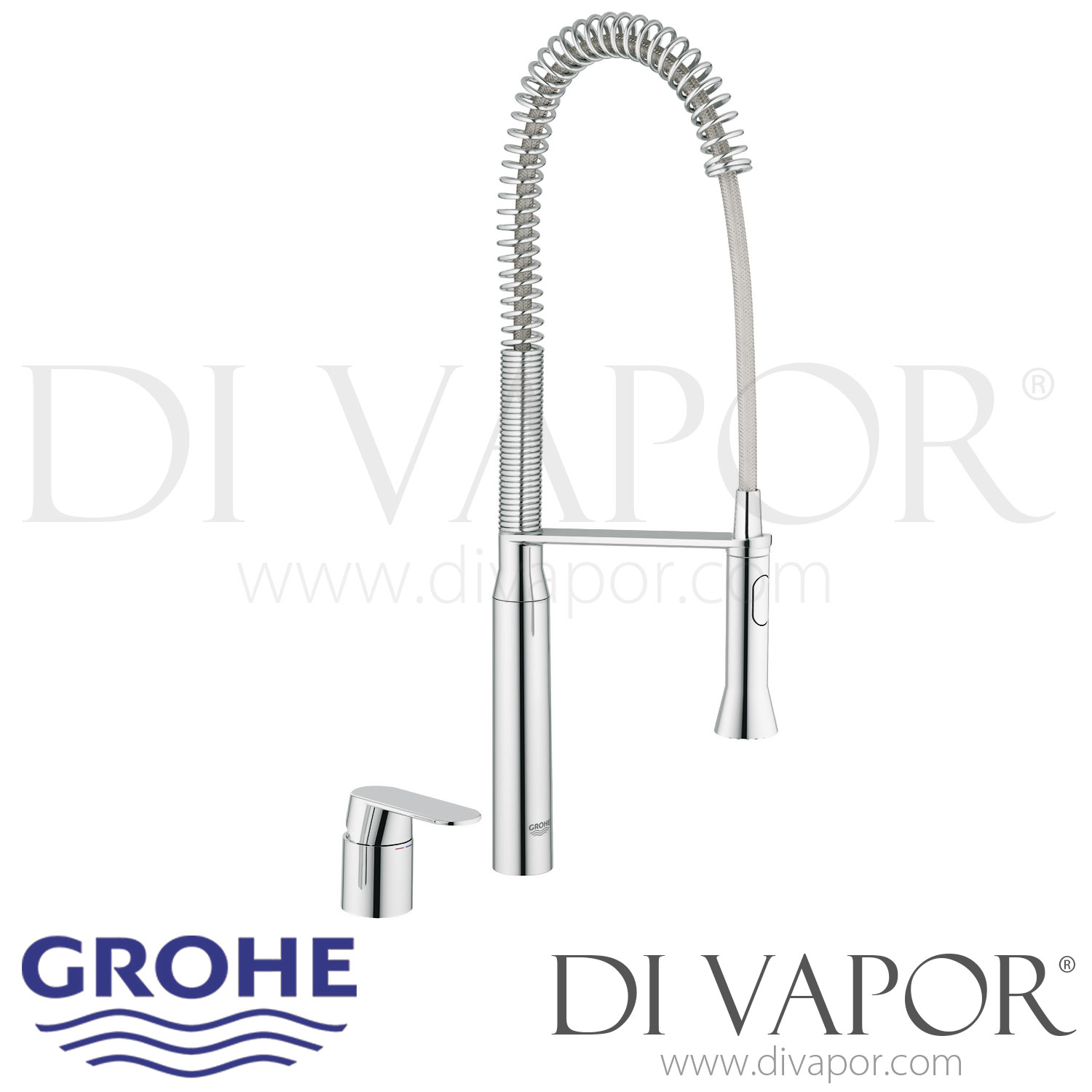 Grohe 32893000 K7 Single-Lever Sink Mixer (1/2 Inch) Tap Spare Parts