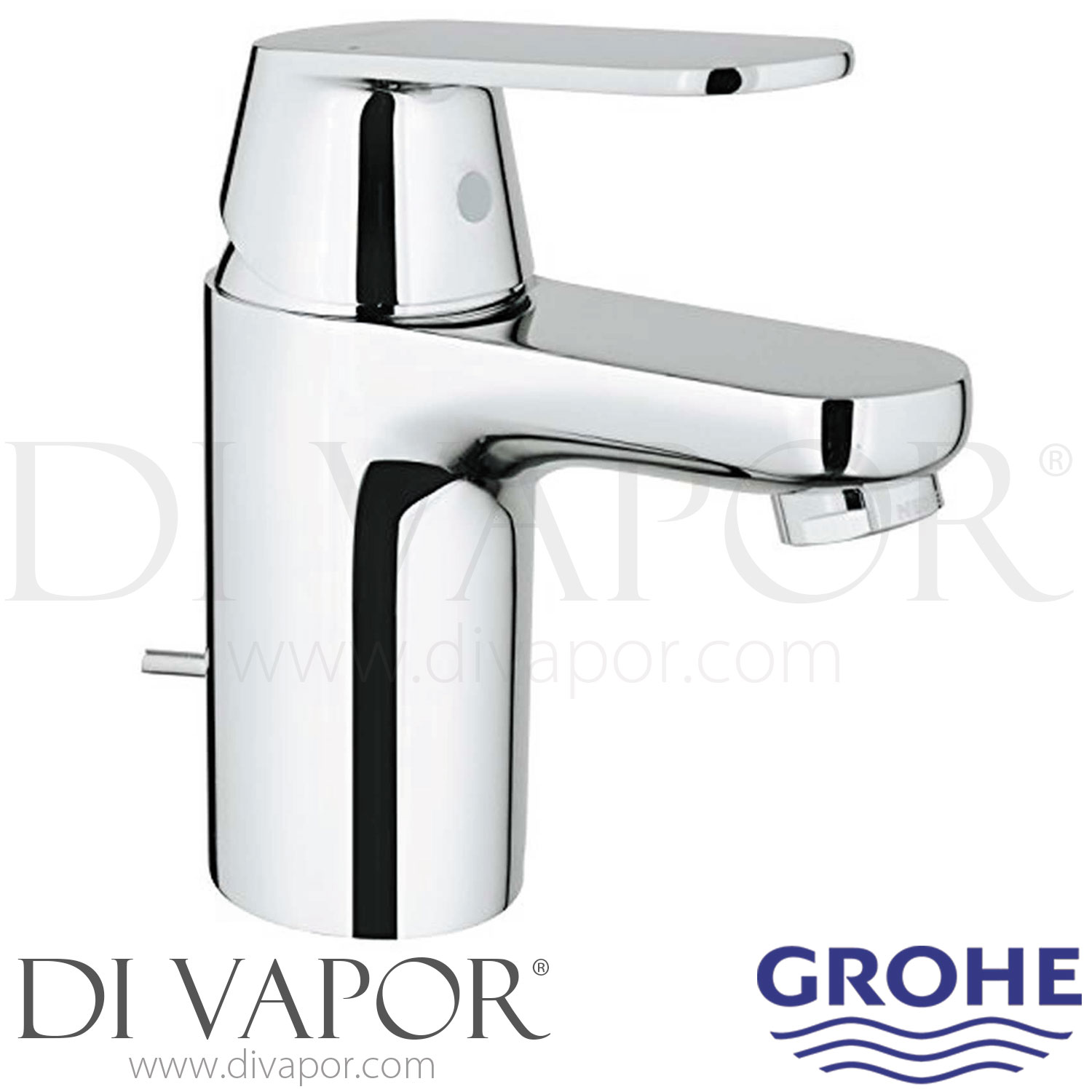 Grohe 32955000 Eurosmart Cosmopolitan Single-Lever Basin Mixer S-Size ...