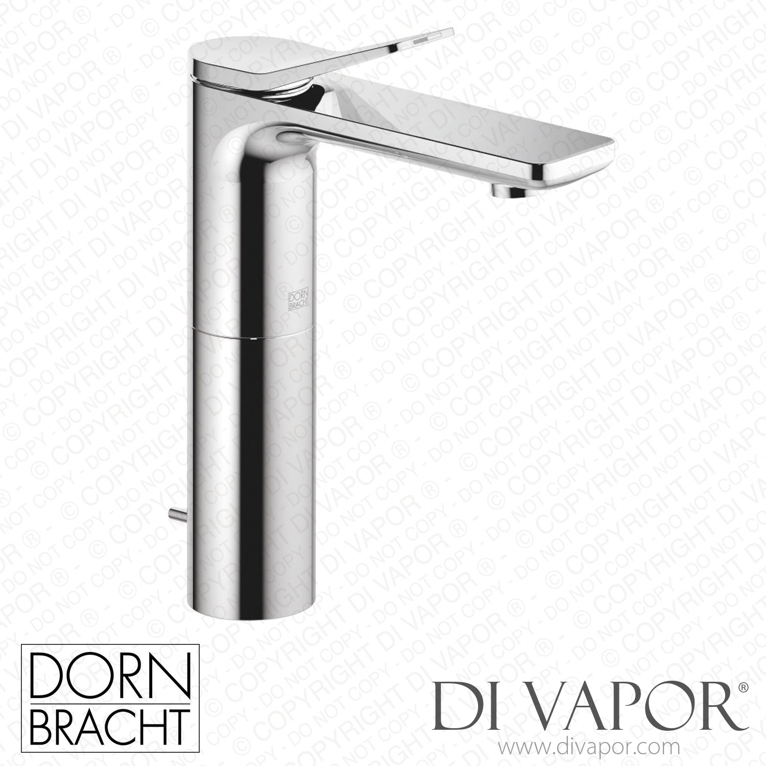 Dornbracht Single Lever Tap Mixer with Extended Shank with Drain ...