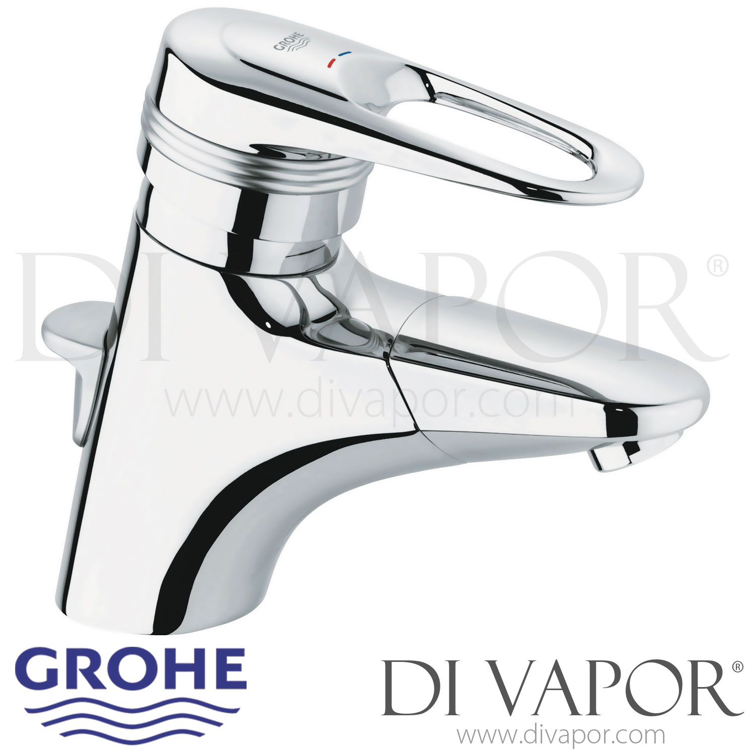 Grohe 33155000 | 33155 Europlus Single-Lever Basin Mixer Spare Parts