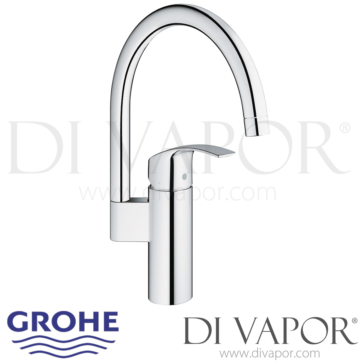Grohe 33202002 Eurosmart Single-Lever Sink Mixer Spare Parts