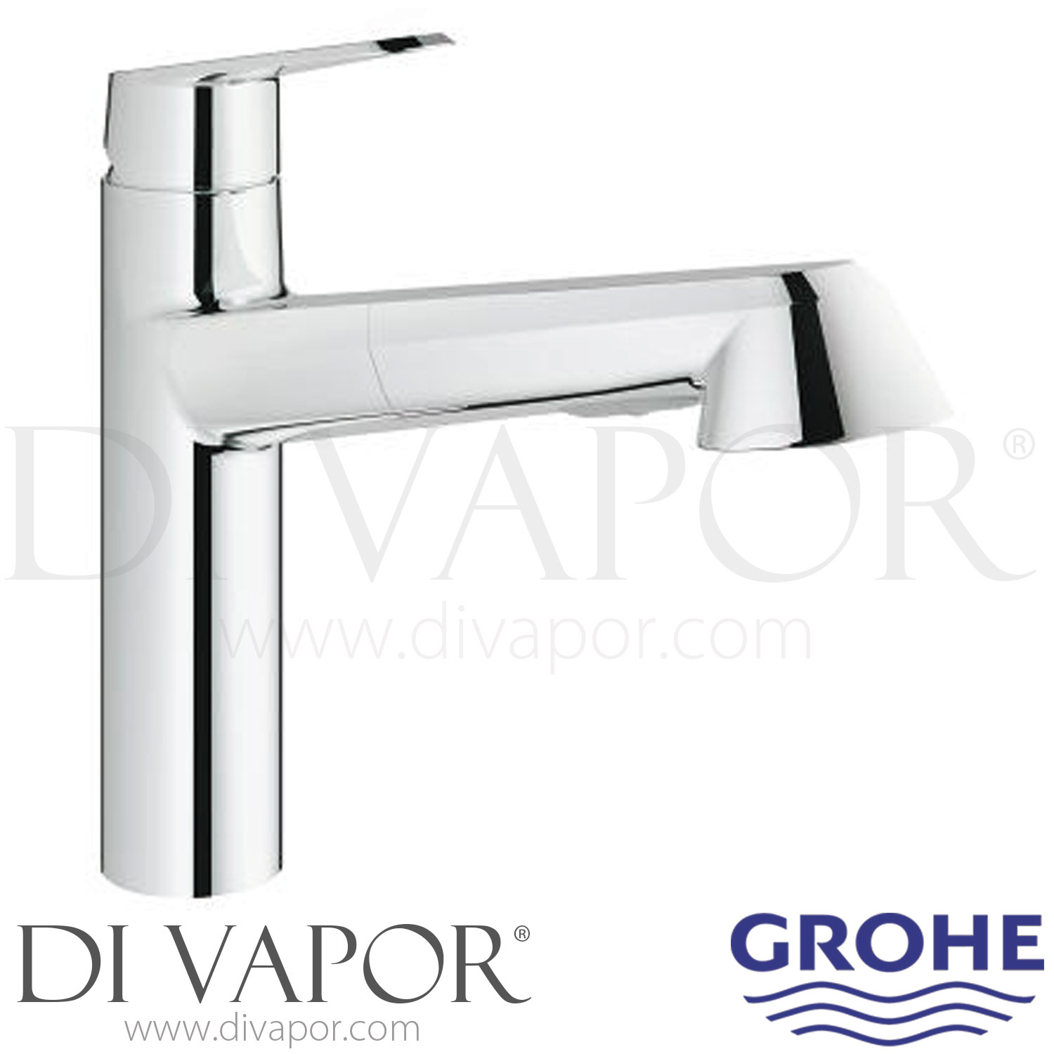 Grohe 33330002 Eurodisc Cosmopolitan Single-Lever Sink Mixer Spare Parts