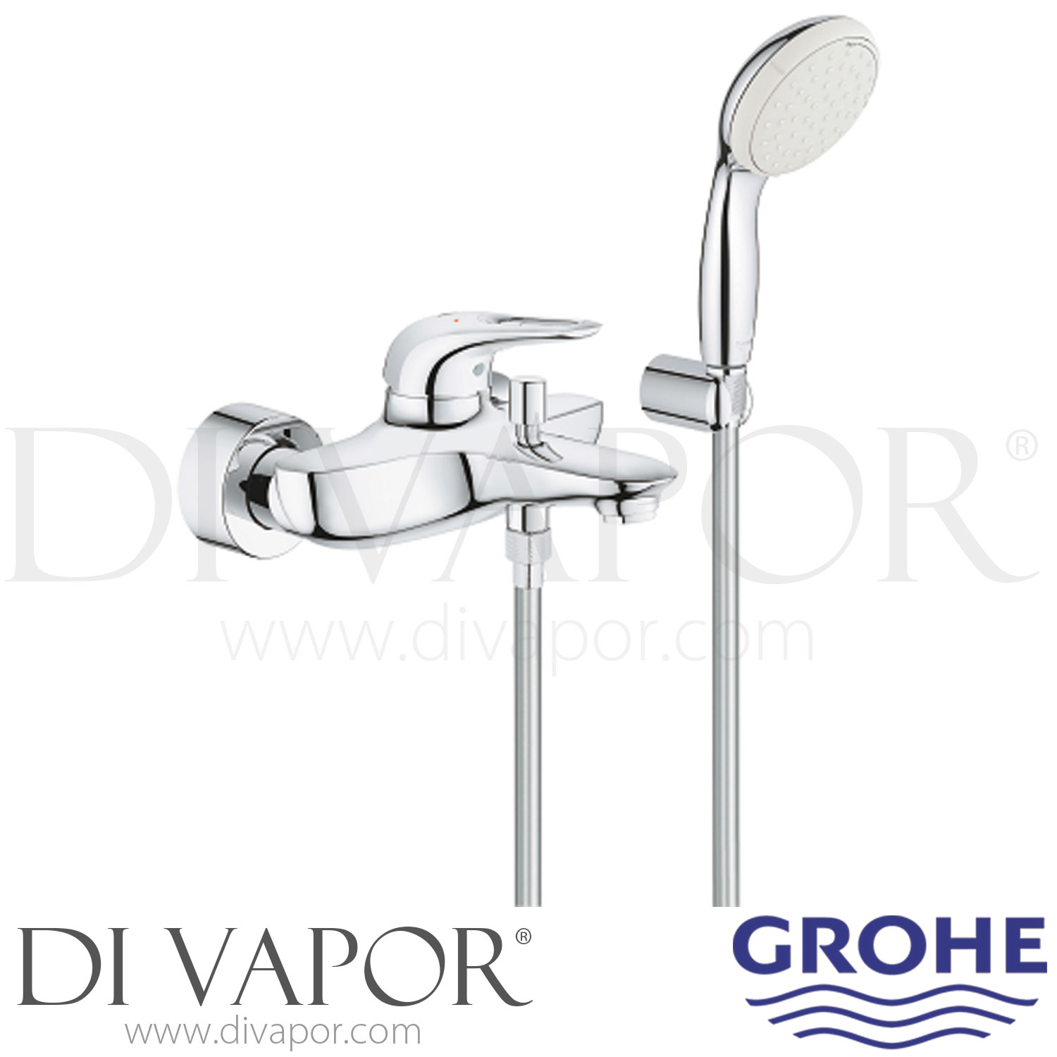 Grohe 3359230A Eurostyle Single-Lever Bath Mixer (1/2 Inch) Spare Parts
