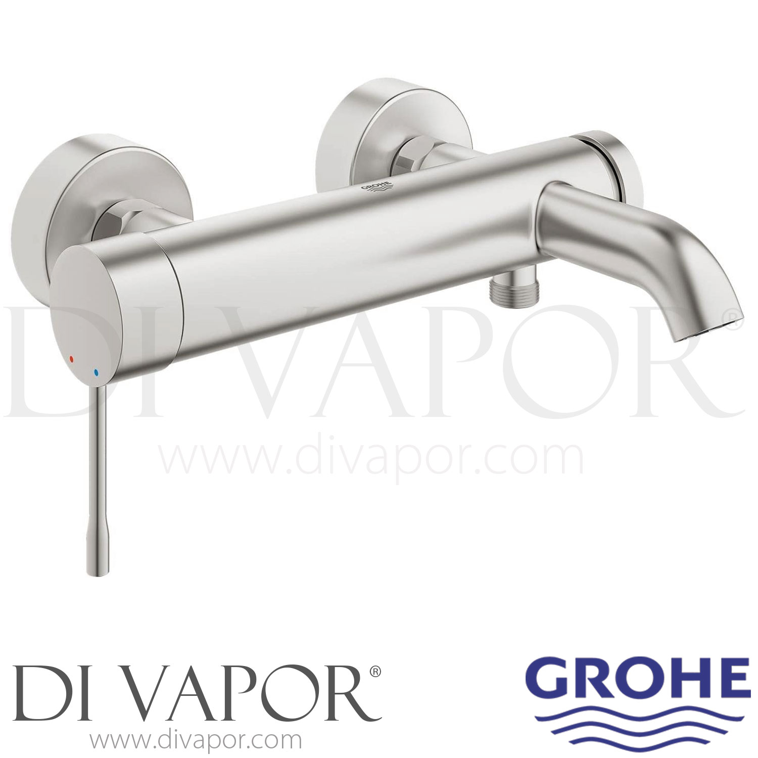 Grohe Essence Single-Lever Bath Shower Mixer - 01/15 - Spare Parts ...