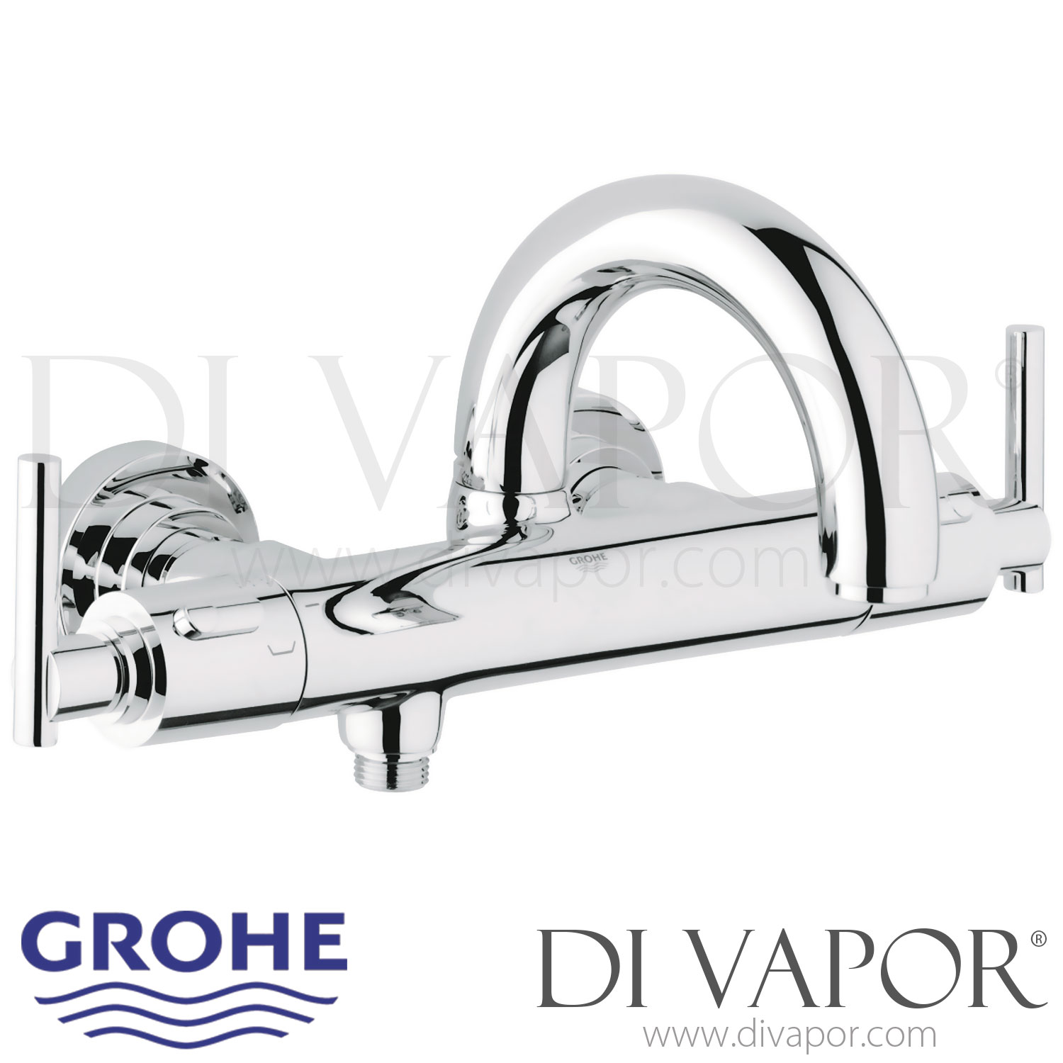 Grohe Atrio Bath Shower Mixer - 2001 to 2007 - Spare Parts 34062000 GEN1