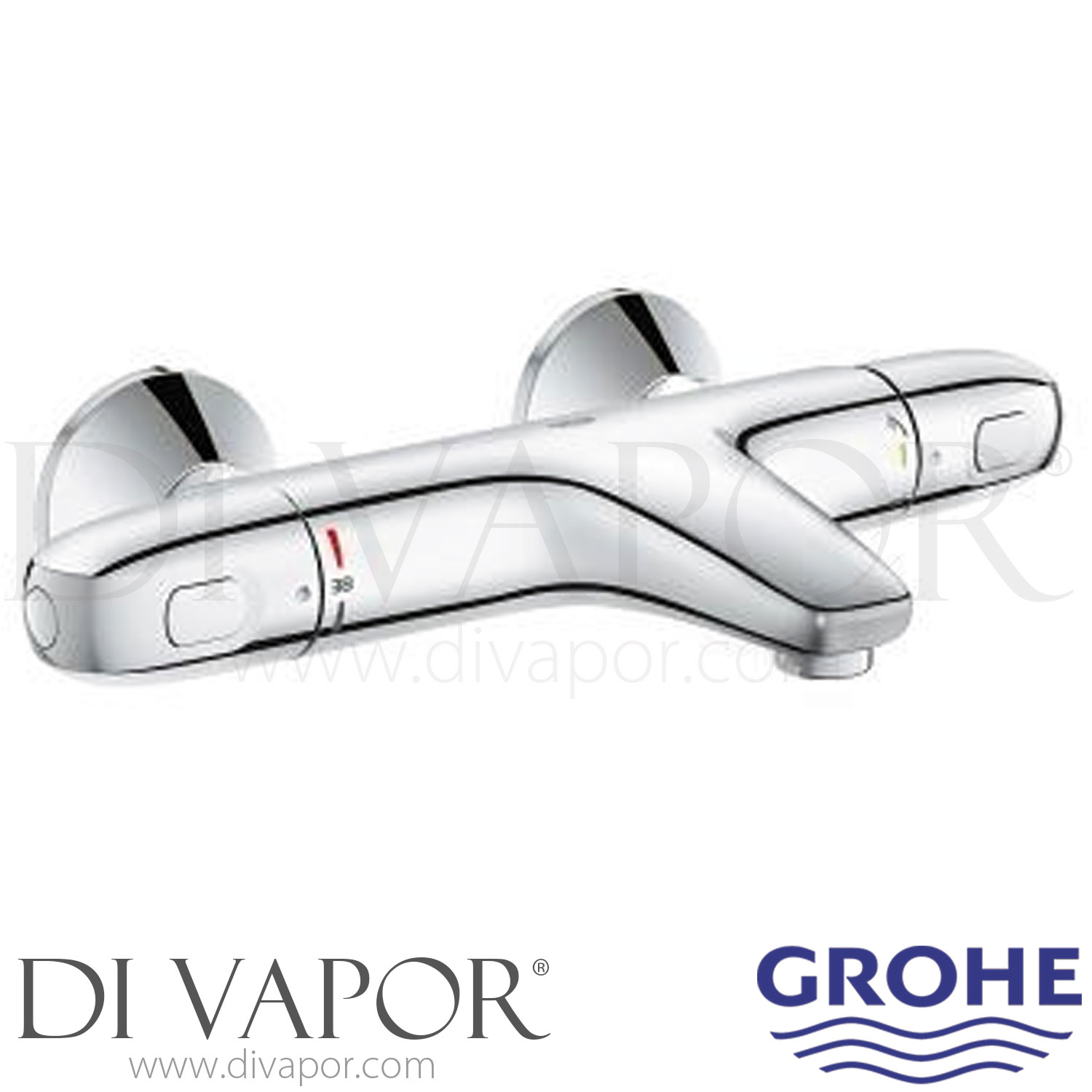 Grohe 34155003 Grohtherm 1000 Thermostatic Bath Shower Mixer Spare Parts