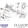 Grohe 34328000 | 34328 000 Grohtherm Auto 1000 Shower Spare Parts