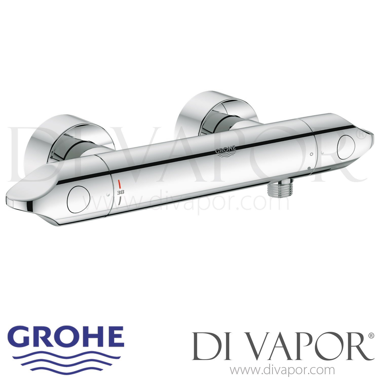 Grohe 34330000 Veris Thermostat Shower Mixer Spare Parts